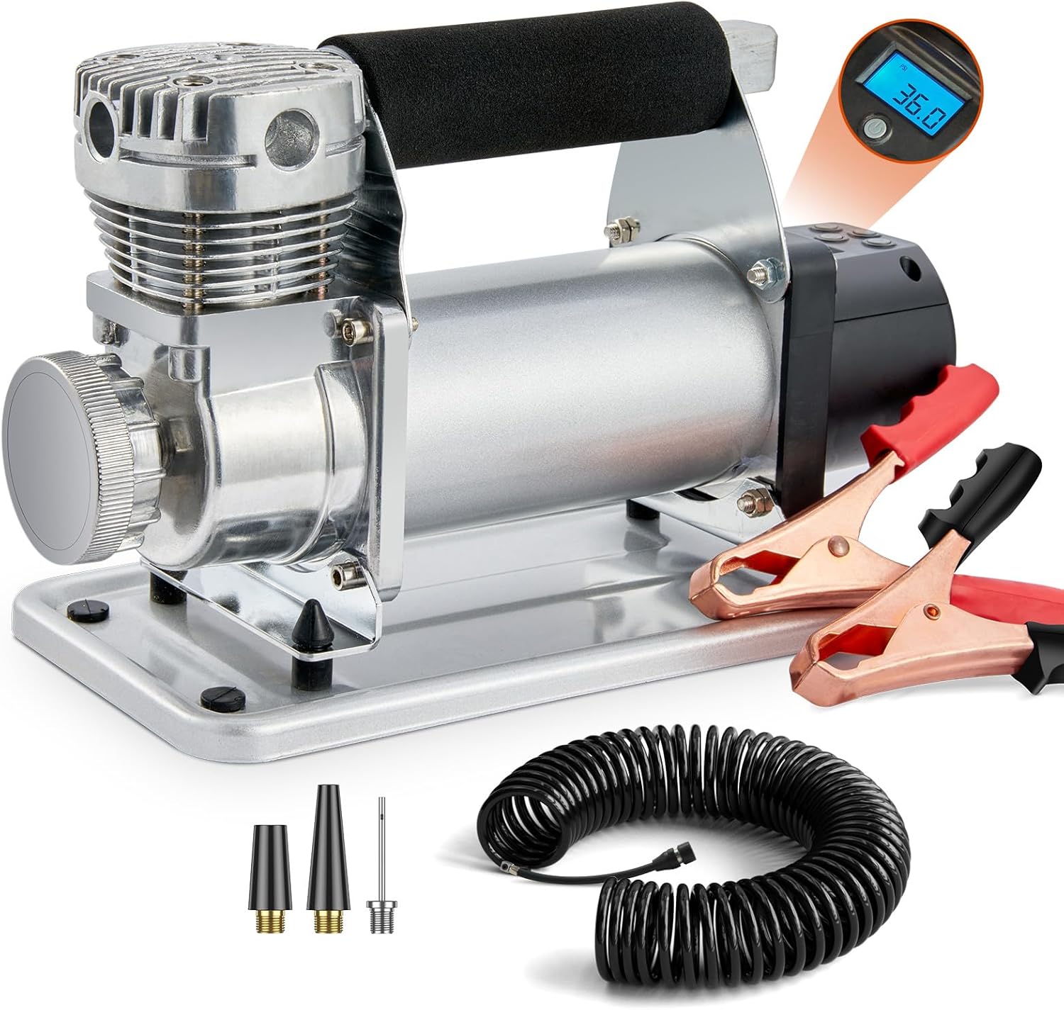 Amazon.com: Morpilot 12 Volt Air Compressor Heavy Duty, 7.06CFM Offroad Air Compressor 150PSI ...