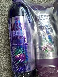 Aussie Blonde Hydration Vegan Purple Shampoo, Conditioner And 3 Minute ...