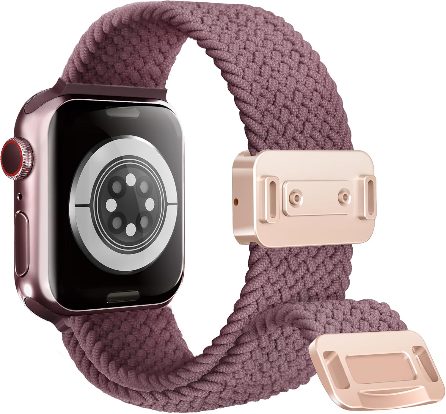 Amazon.com: Arae Magnetic Stretchy Watch Band Compatible for Apple ...