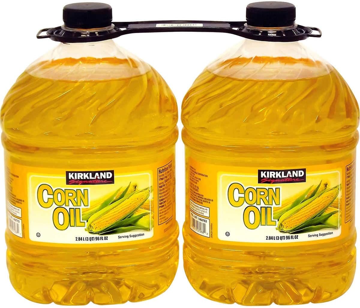 Amazon.com : Kirkland Signature Corn Oil, 96 Fluid Ounce (2 Count ...
