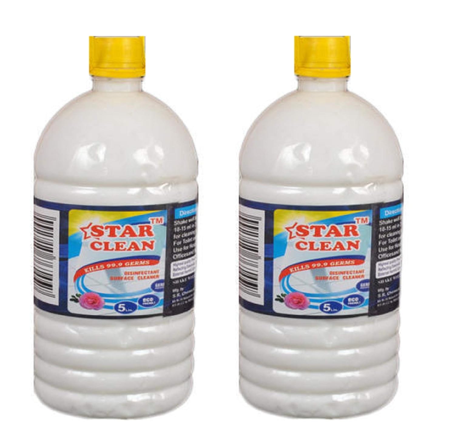 Star Clean White Floor Cleaner 10 Ltr (PACK OF 2) : Amazon.in: Health ...