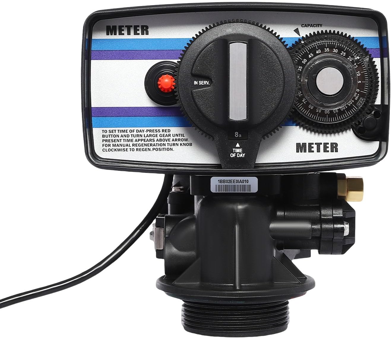 RustyVioum Water Softener Control Valve, 5600SM Flow Type Timer Control ...