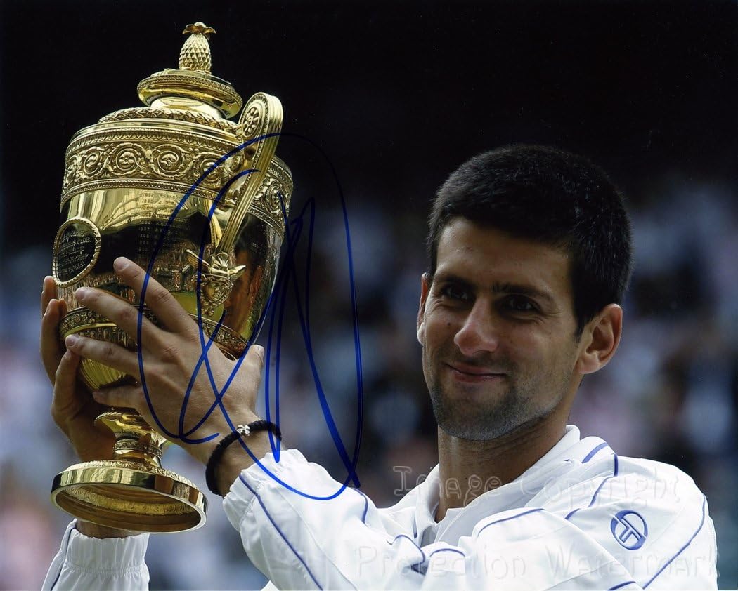 Novak Djokovic Signed Autographed 8x10 Inch Photo Print at Amazon's ...