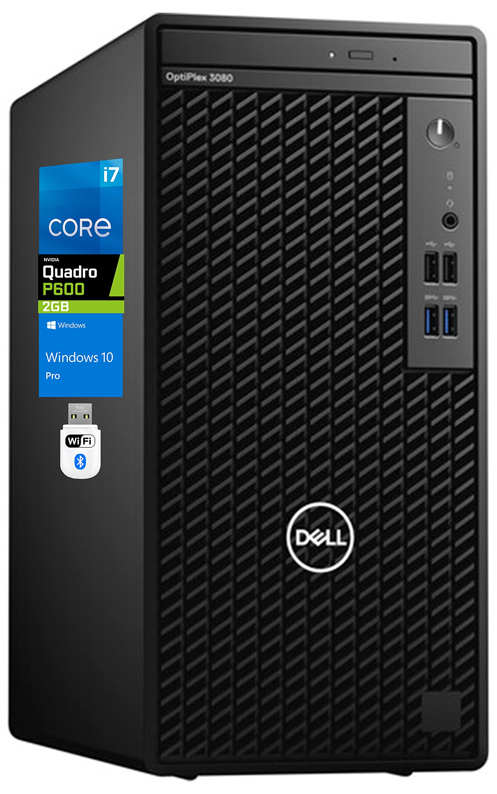 Buy Dell OptiPlex 3080 Mini-Tower Computer – Intel Core i7-10700F, 64GB ...