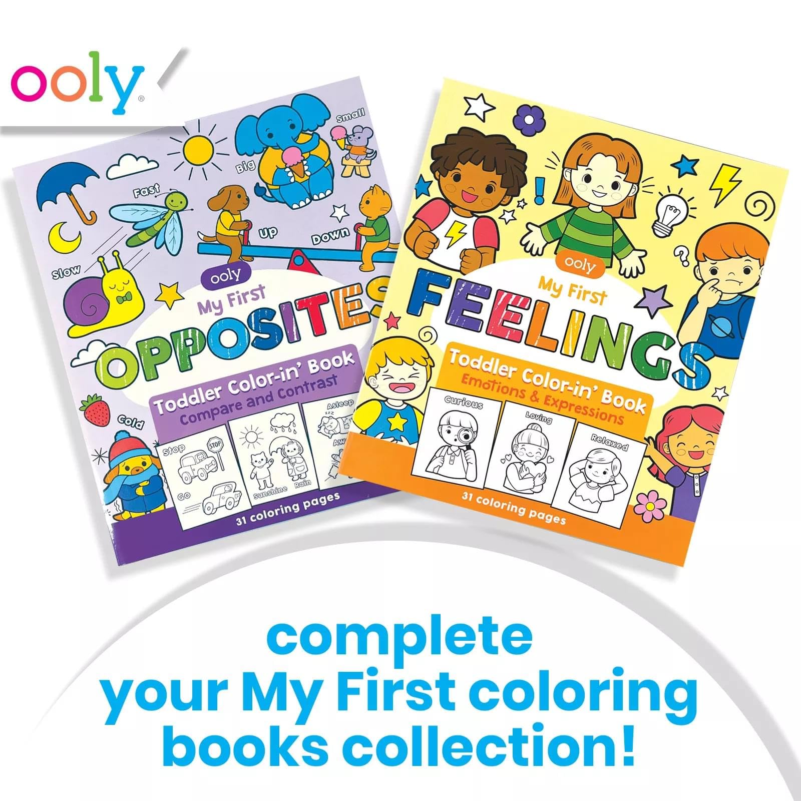 Snapklik.com : OOLY Coloring Book For Toddlers, Fun Activity Coloring ...