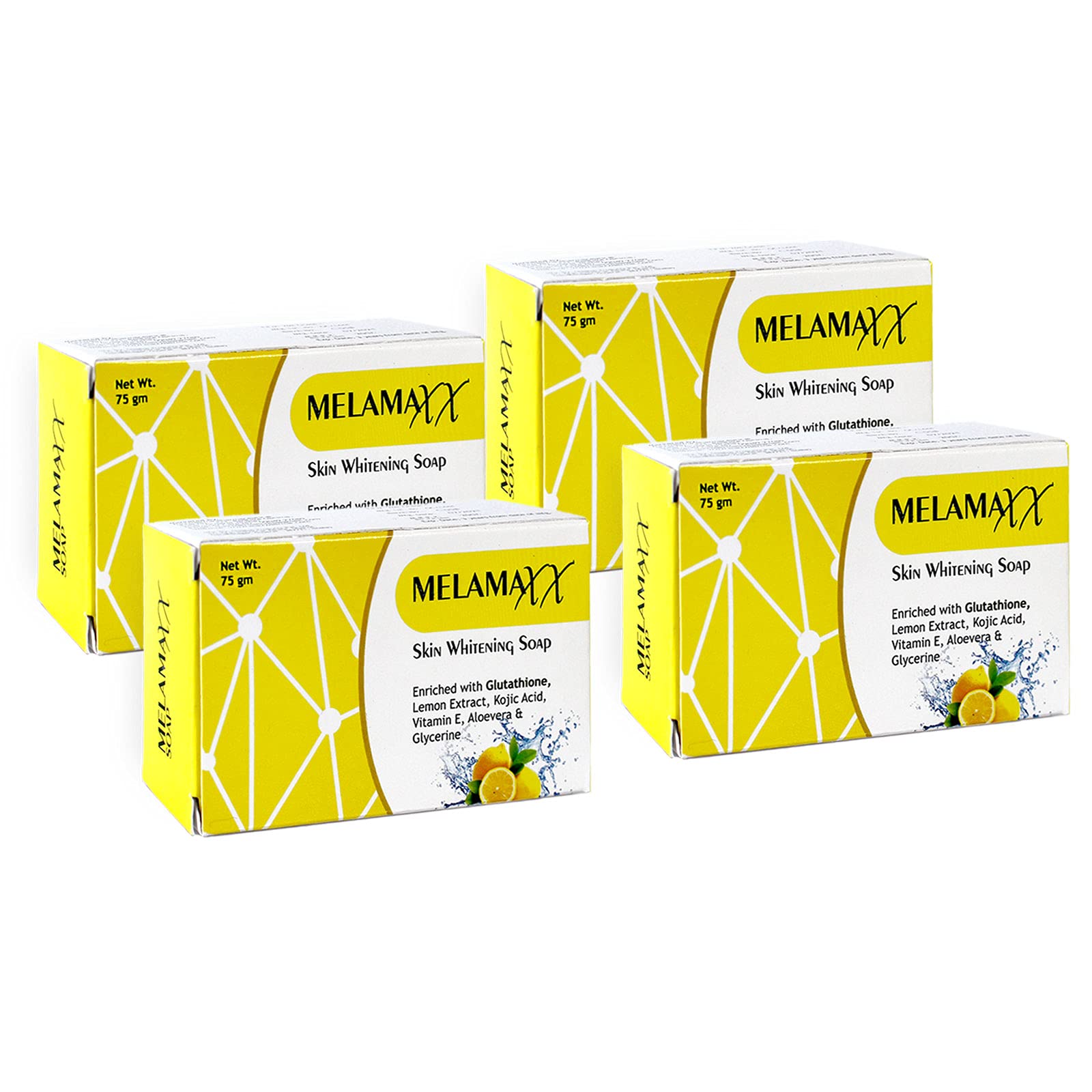 Buy Melamaxx Skin Lightning Soap With Kojic Acid, Glutathione & Vitamin ...