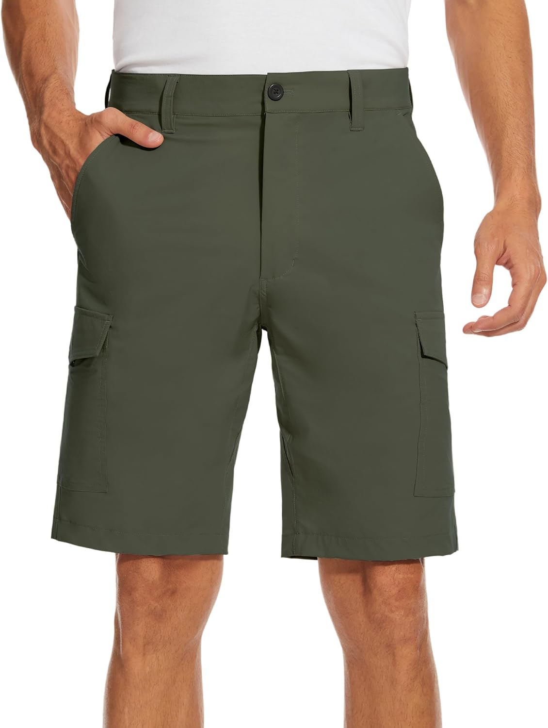 Amazon.com: PULI Men's Golf Shorts Casual Stretch Shorts Lightweight ...