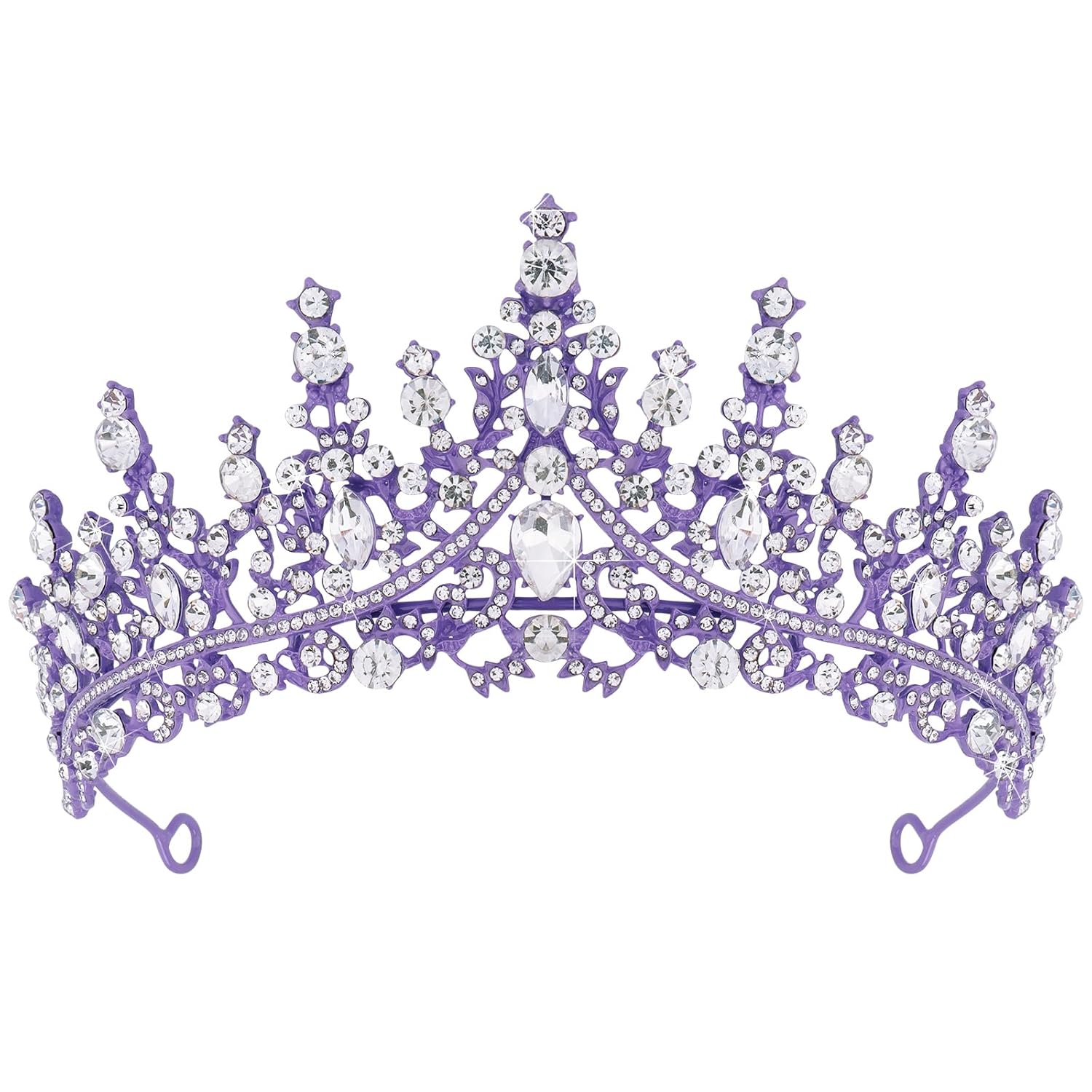 Amazon.com: TOBATOBA - Tiaras nupciales para mujer; coronas tipo tiara ...