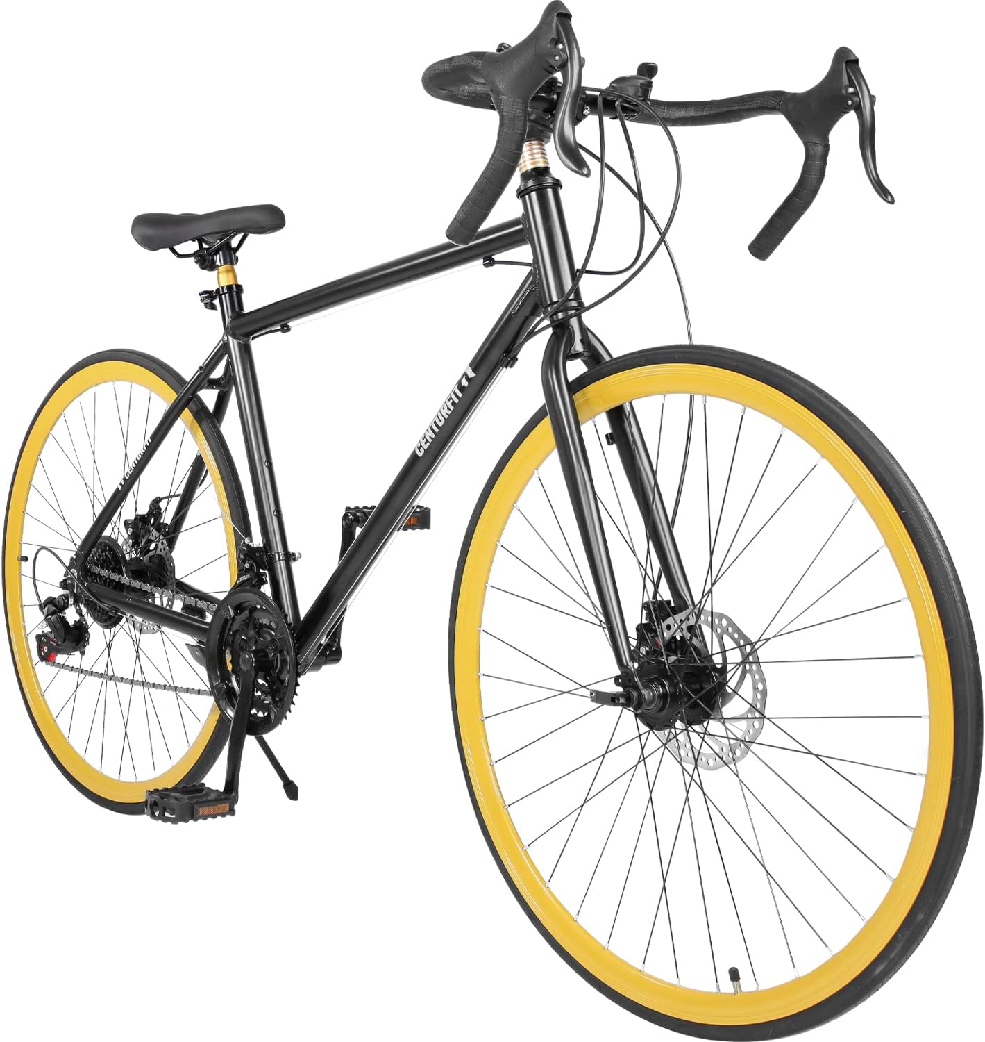 CENTURFIT Bicicleta de Ruta Rodada 26 Pista 21 Velocidades Frenos de ...