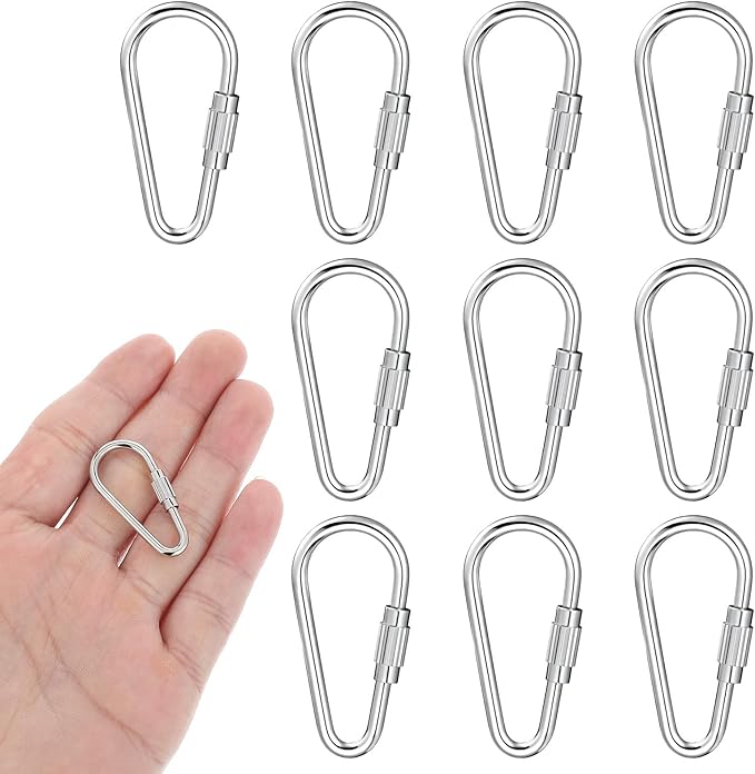 Amazon.com: FdcLixuvol 10 Pieces Heavy Duty Stainless Steel Quick Link ...