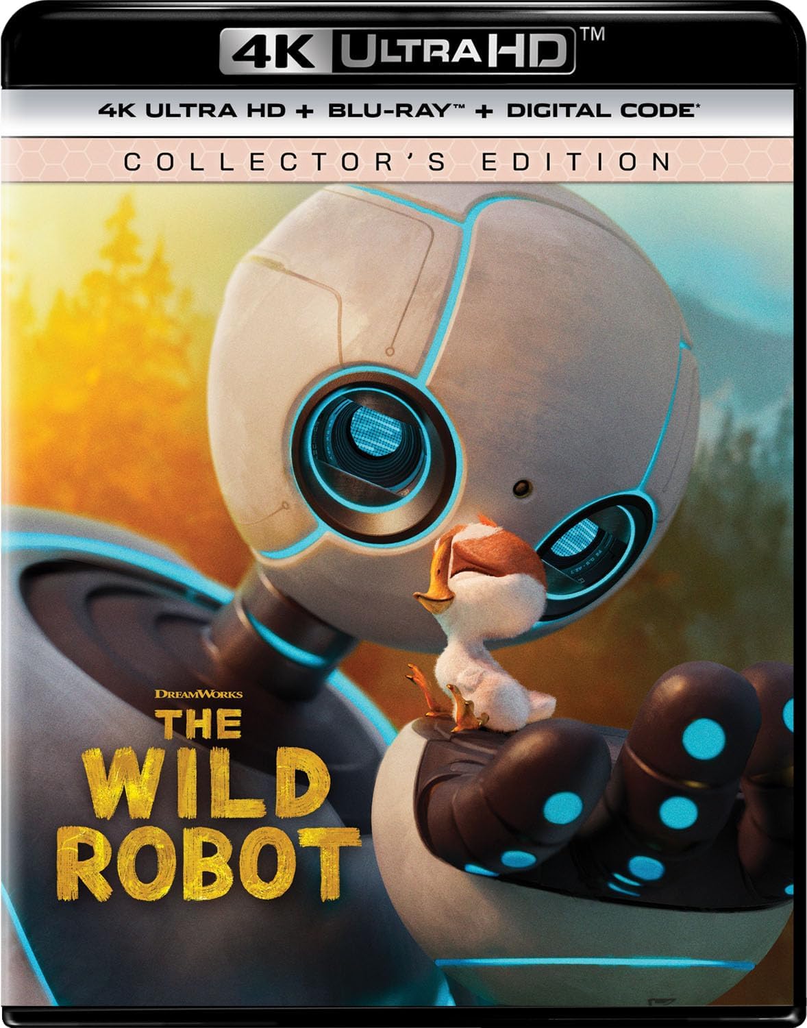 The Wild Robot - Collector's Edition 4K Ultra HD + Blu-ray + Digital ...