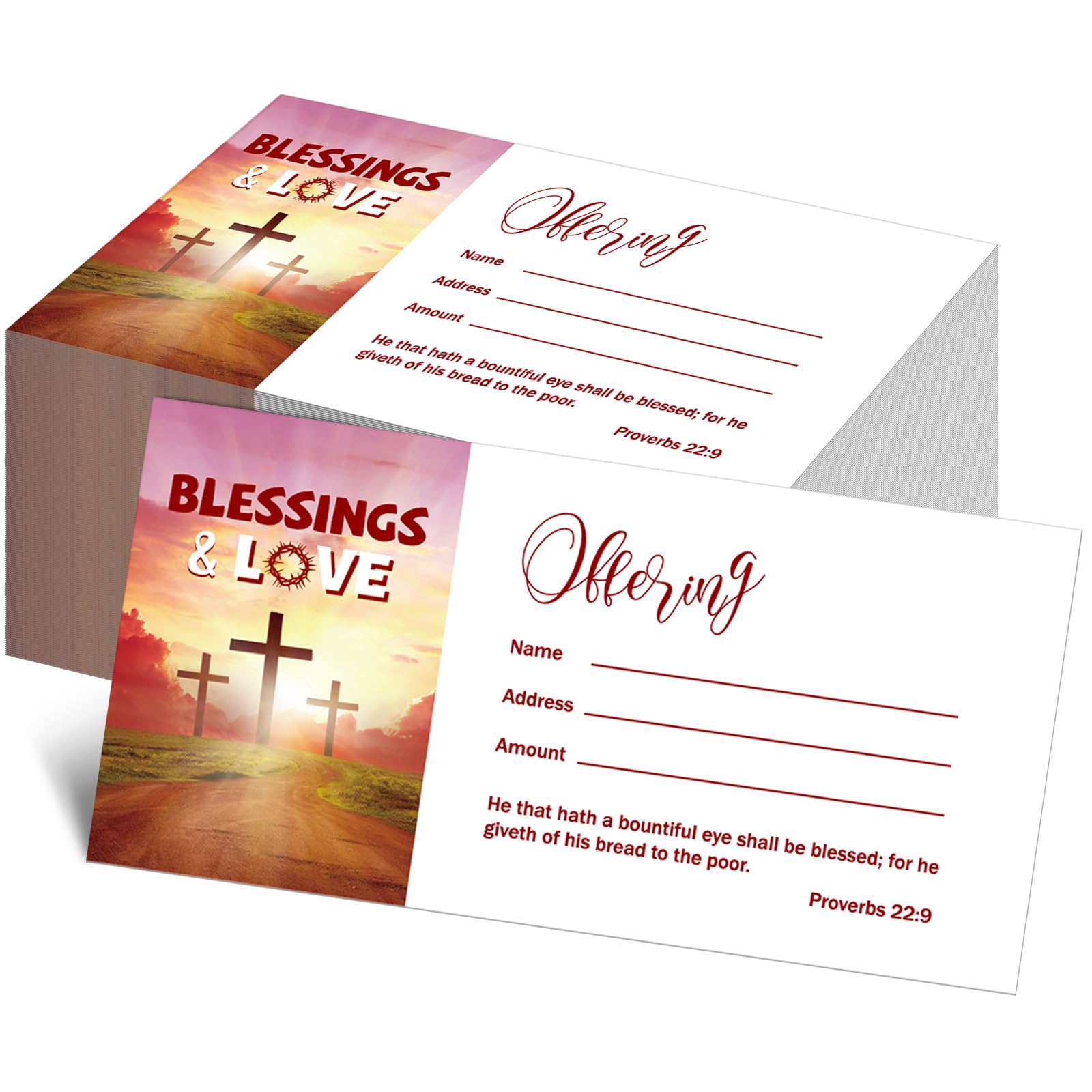 Snapklik.com : Woanger 500 Count Tithes And Offering Envelopes For ...