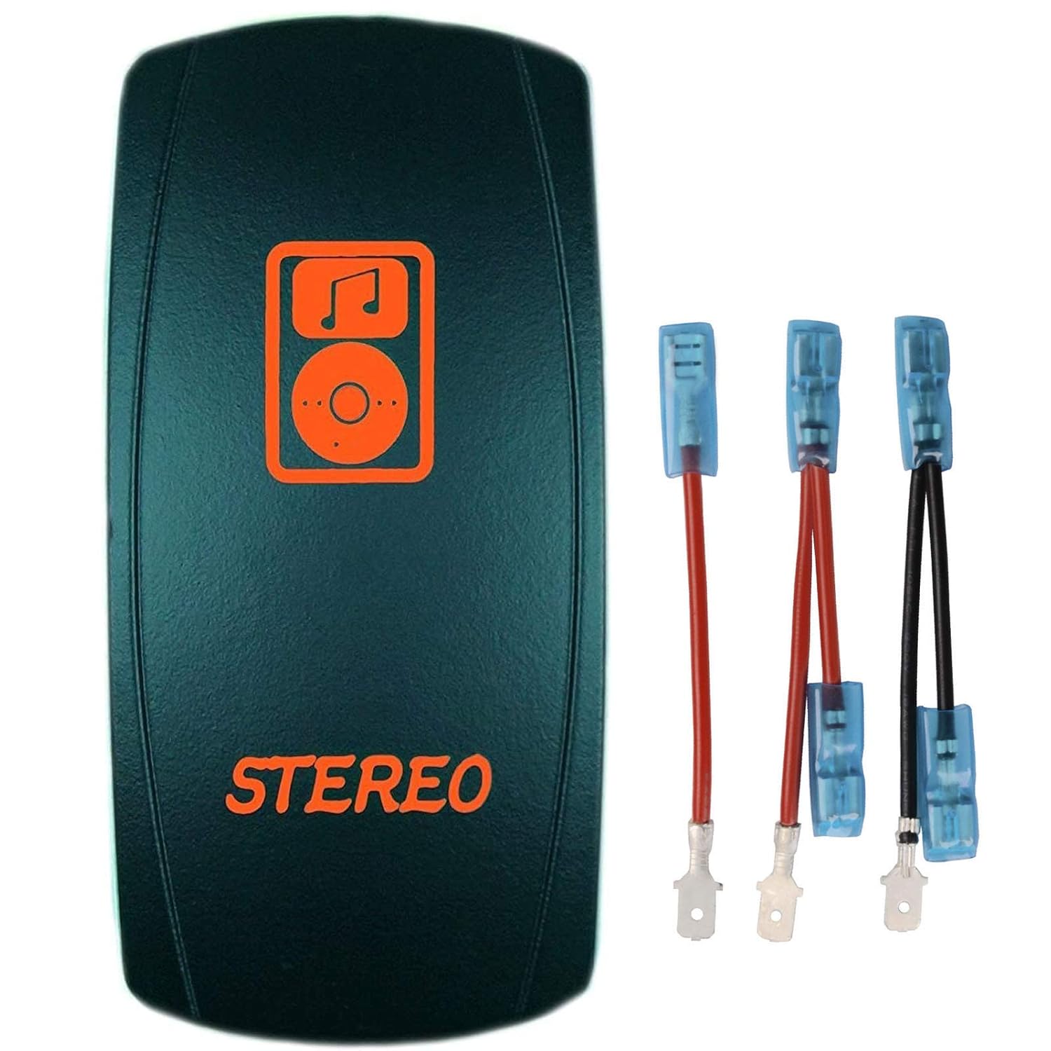 Amazon.com: QUNQI STAR 5 pin Laser Backlit Rocker Switch Rock Lights ...