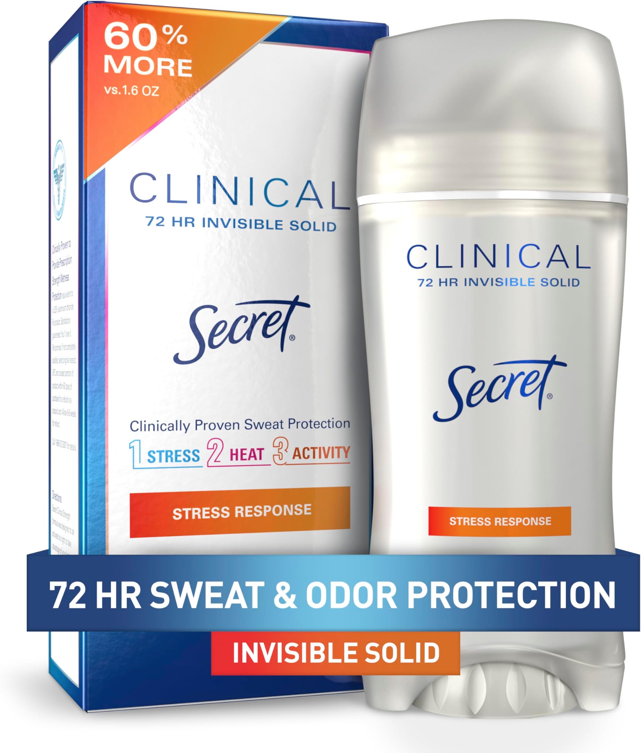Amazon.com : Secret Whole Body Deodorant For Women Stick, Spray & Cream ...