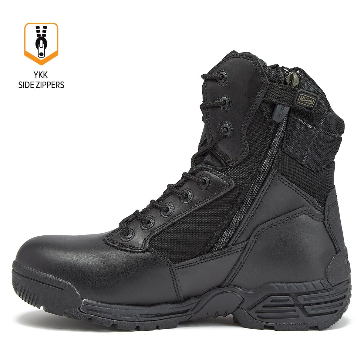 MAGNUM Stealth Force 8 Inch Waterproof Tactical Boots for Men, Military ...