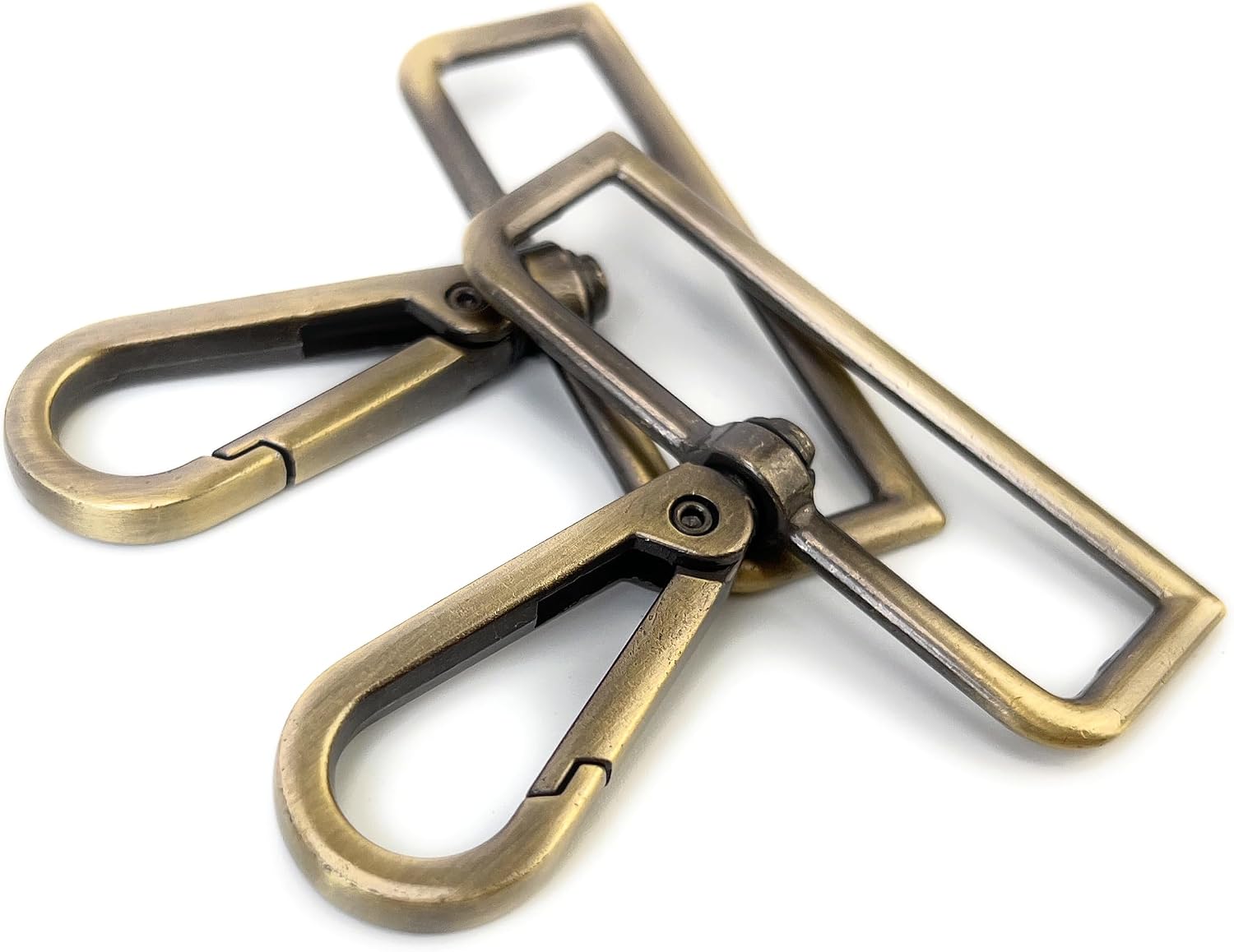Amazon.com: VersaKits 10 Pcs 2 Inch Brass D Ring Swivel Lobster Claw ...