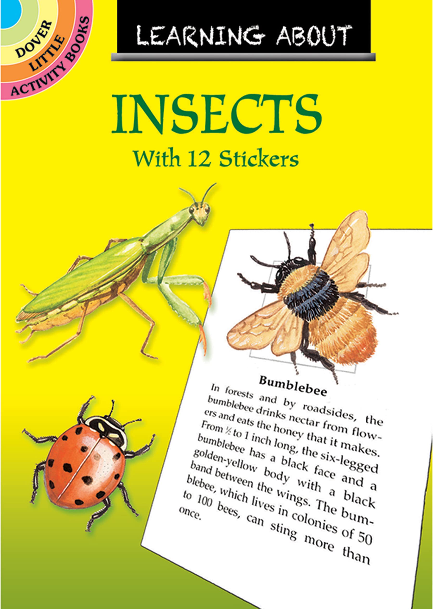 Learning About Insects (Dover Little Activity Books: Insects): Jan ...