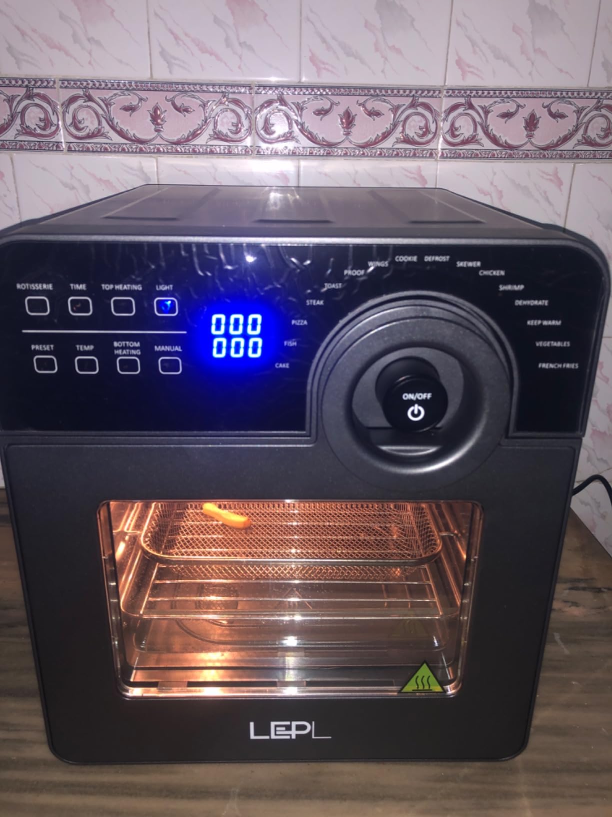 LEPL LAF526 Crispify Air Fryer Oven 14 L,1700 W,16 Preset Programs ...