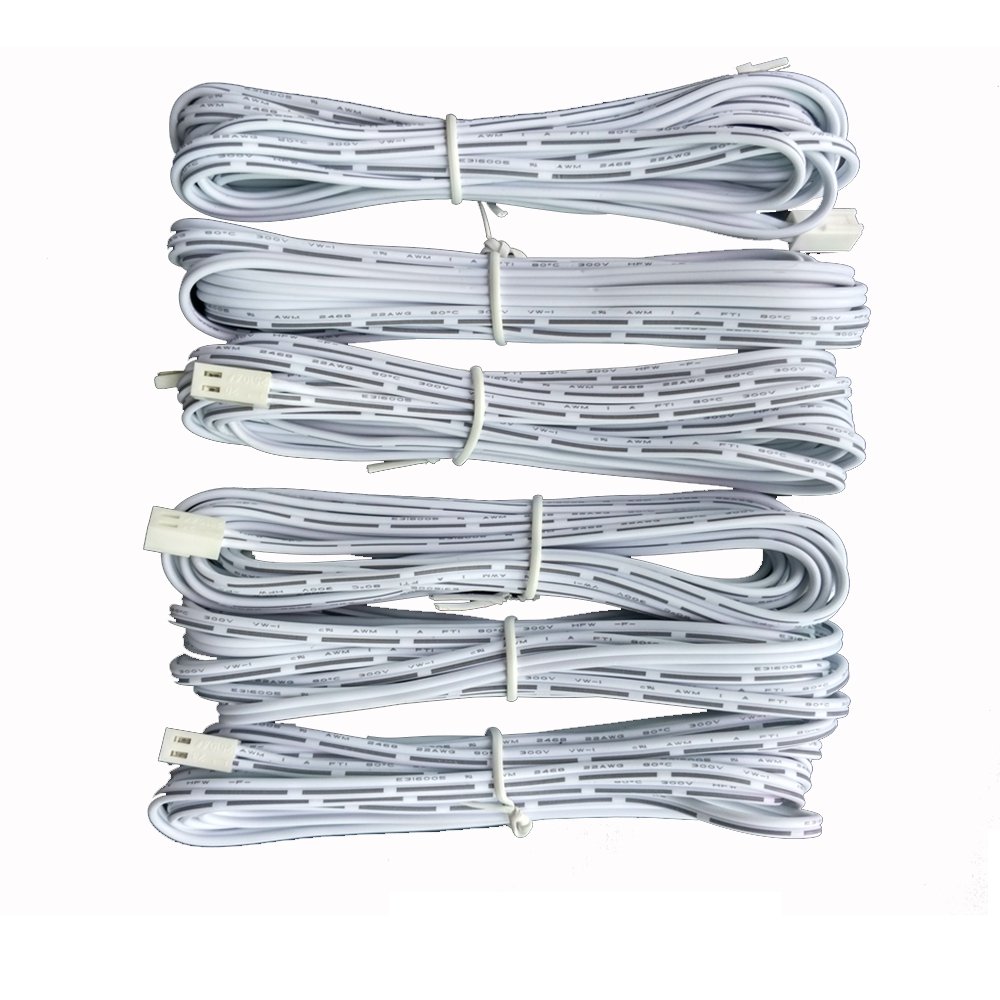 Buy Xking 6 Pcs 3m/9.8 Ft 2-Pin Male to Female Cable Plug Connector ...