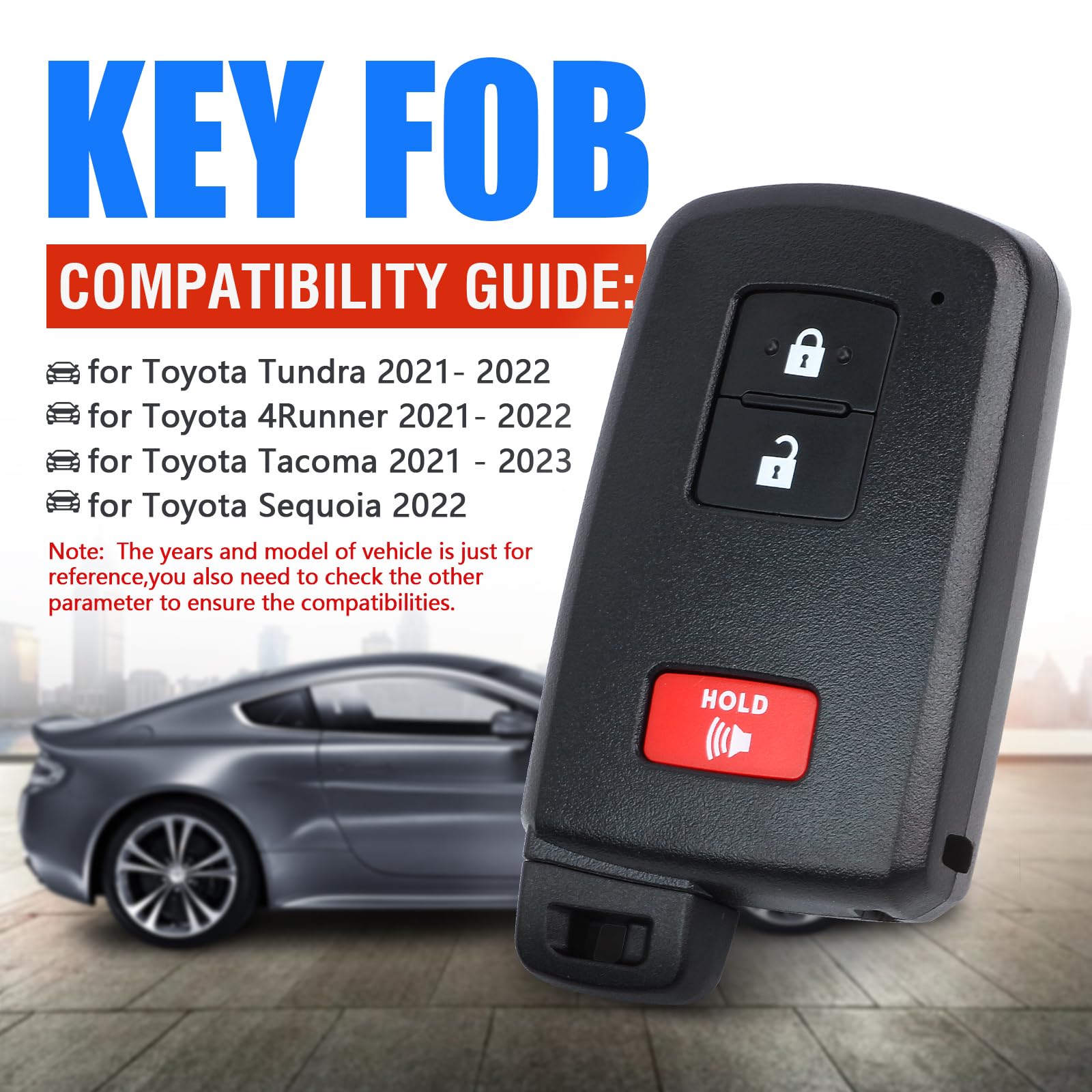Toyota Tacoma Key Fob Replacement