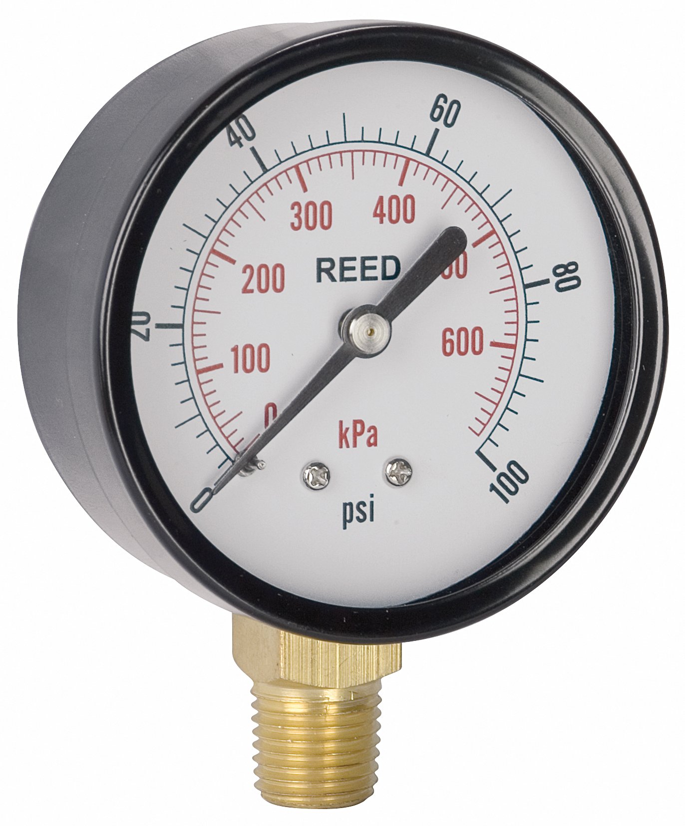 Snapklik.com : Reed Instruments LVBNA-30HG-NIST Pressure Gauge, 30" Hg ...