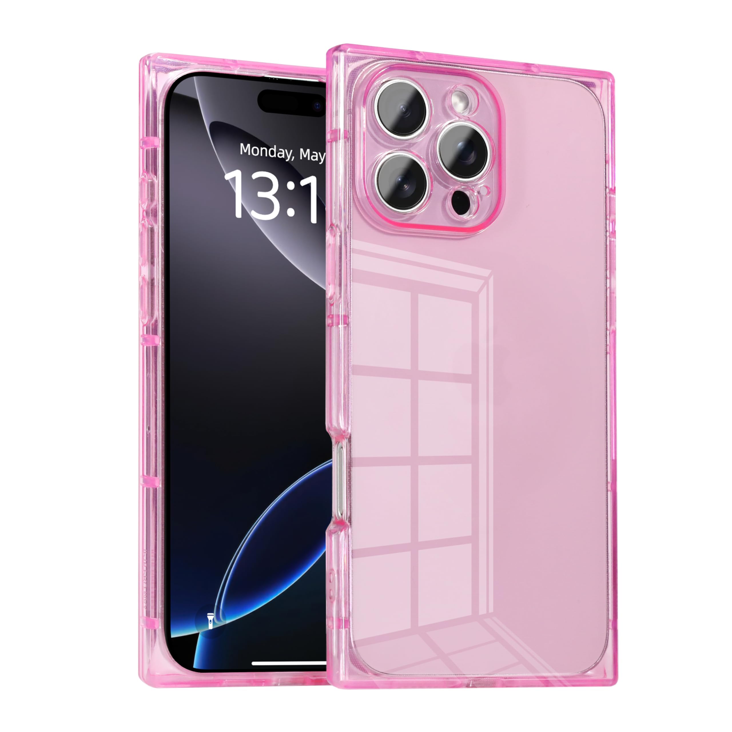 Amazon.com: IAIYOXI Rectangle Case Compatible for iPhone 11, 6.1-inch ...
