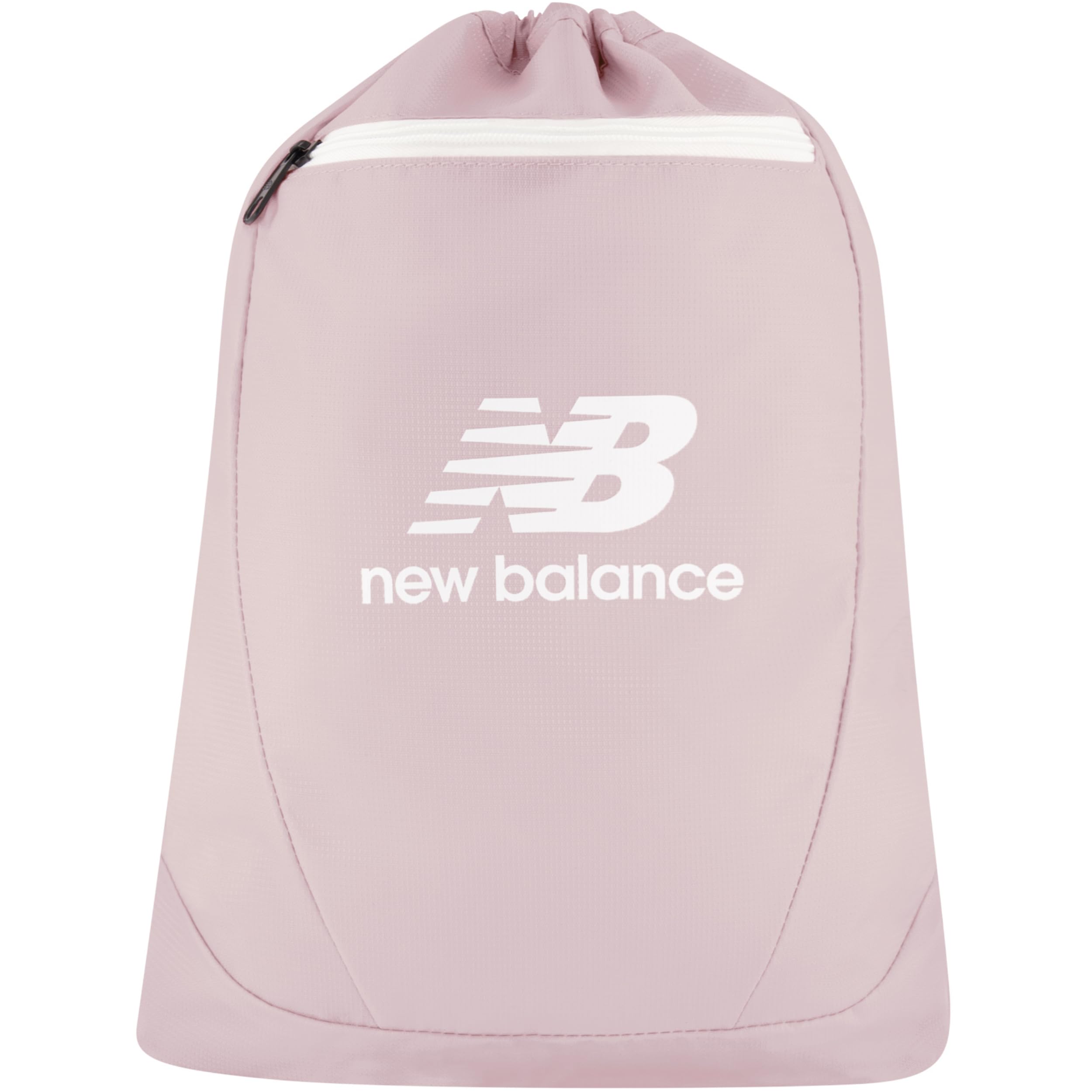 Amazon.com | New Balance Drawstring Backpack, Small Gym Travel Bag with ...