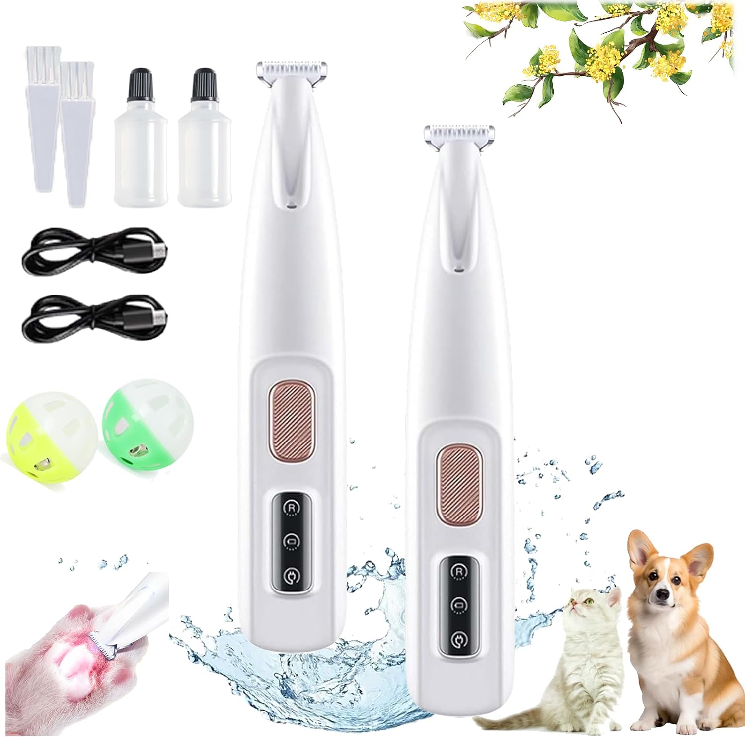 Amazon.com: Gugliet Calmclippers for Cats, Nordusk Cat Trimmer, Cat Paw ...