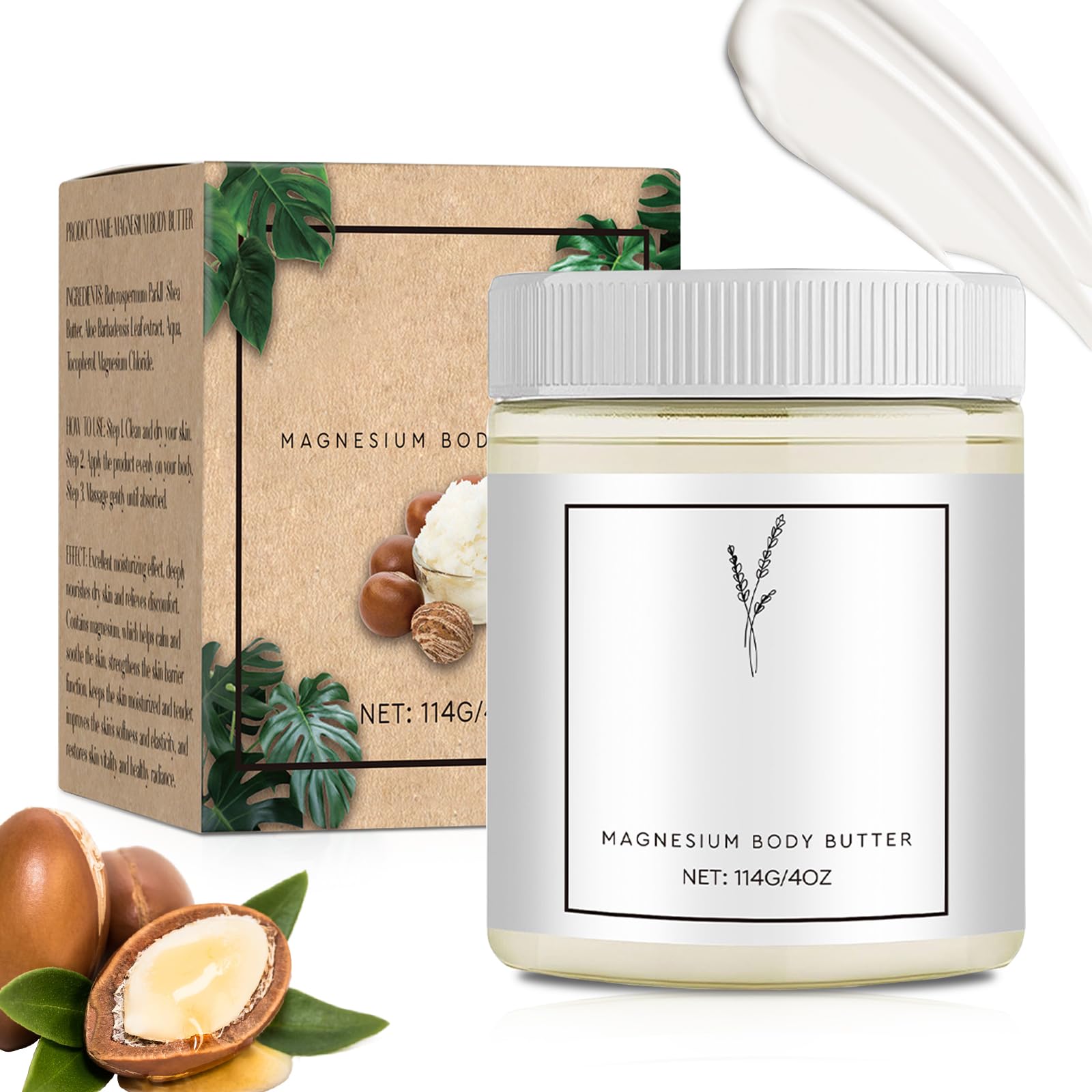 Amazon.com : Vincofoo Magnesium Cream for Neuropathy,Magnesium Body ...