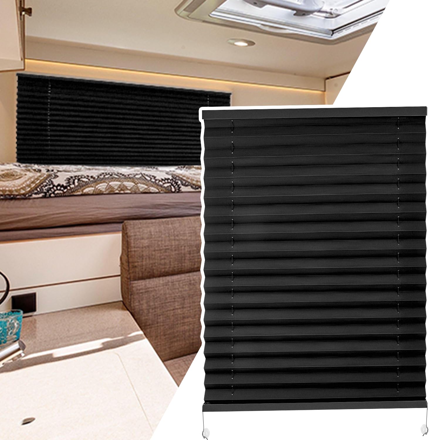 Snapklik.com : RV Blinds For Camper Window 26" W X 38" L, RV Window ...