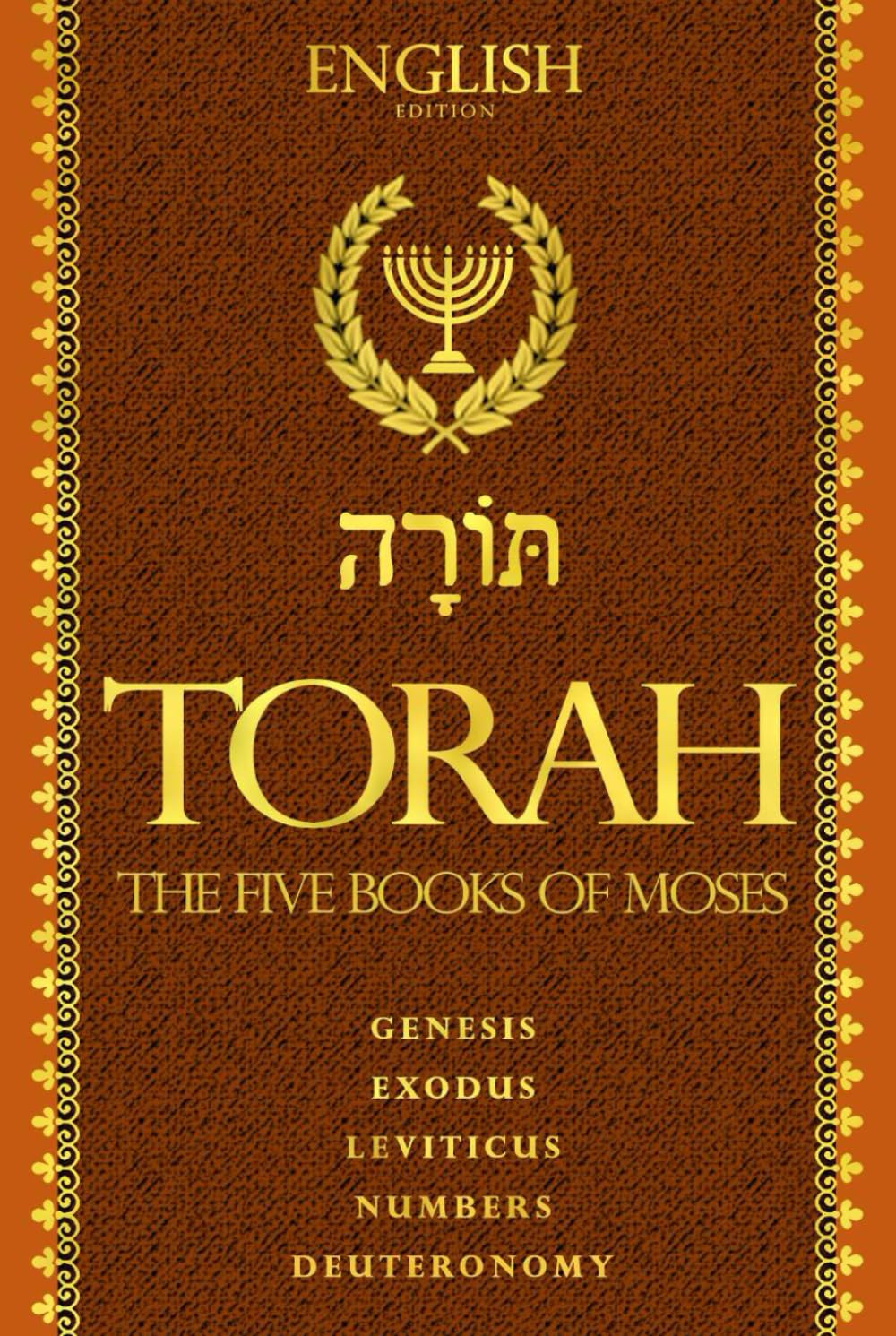 Torah in English - Holy Bible in English Complete Large Print (also ...
