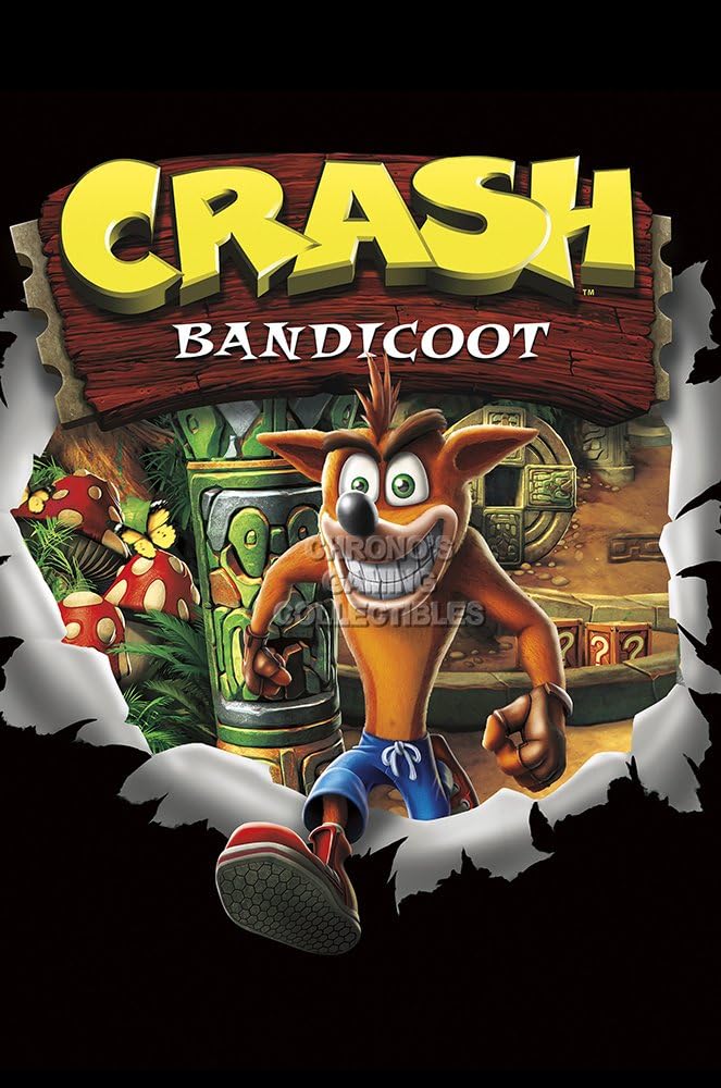 Amazon.com: PrimePoster - Crash Bandicoot Original Art Poster Glossy ...
