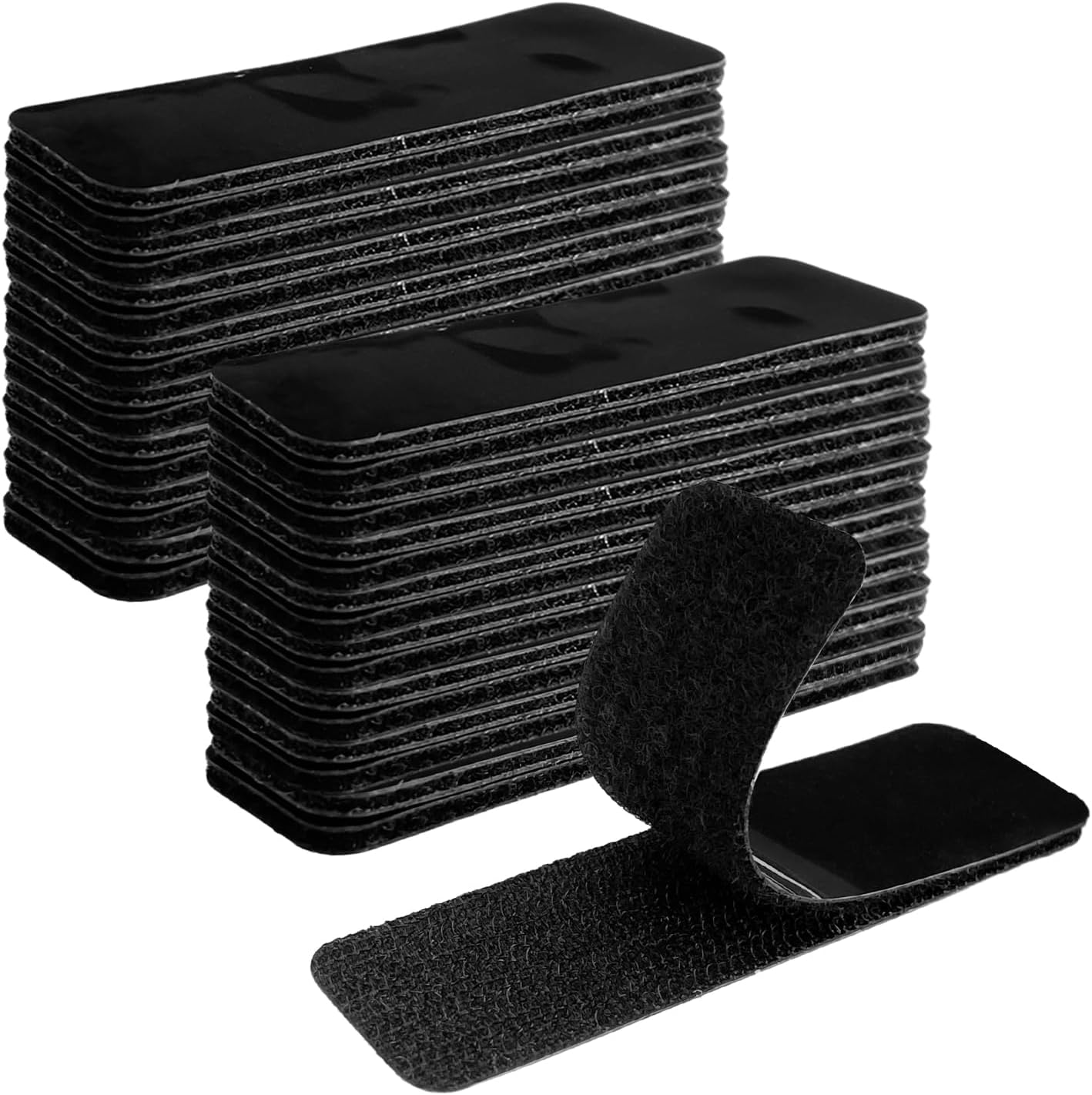 Sutekus Hook and Loop Tape Sticky Back Hook and Loop Strips 1" x 4 ...