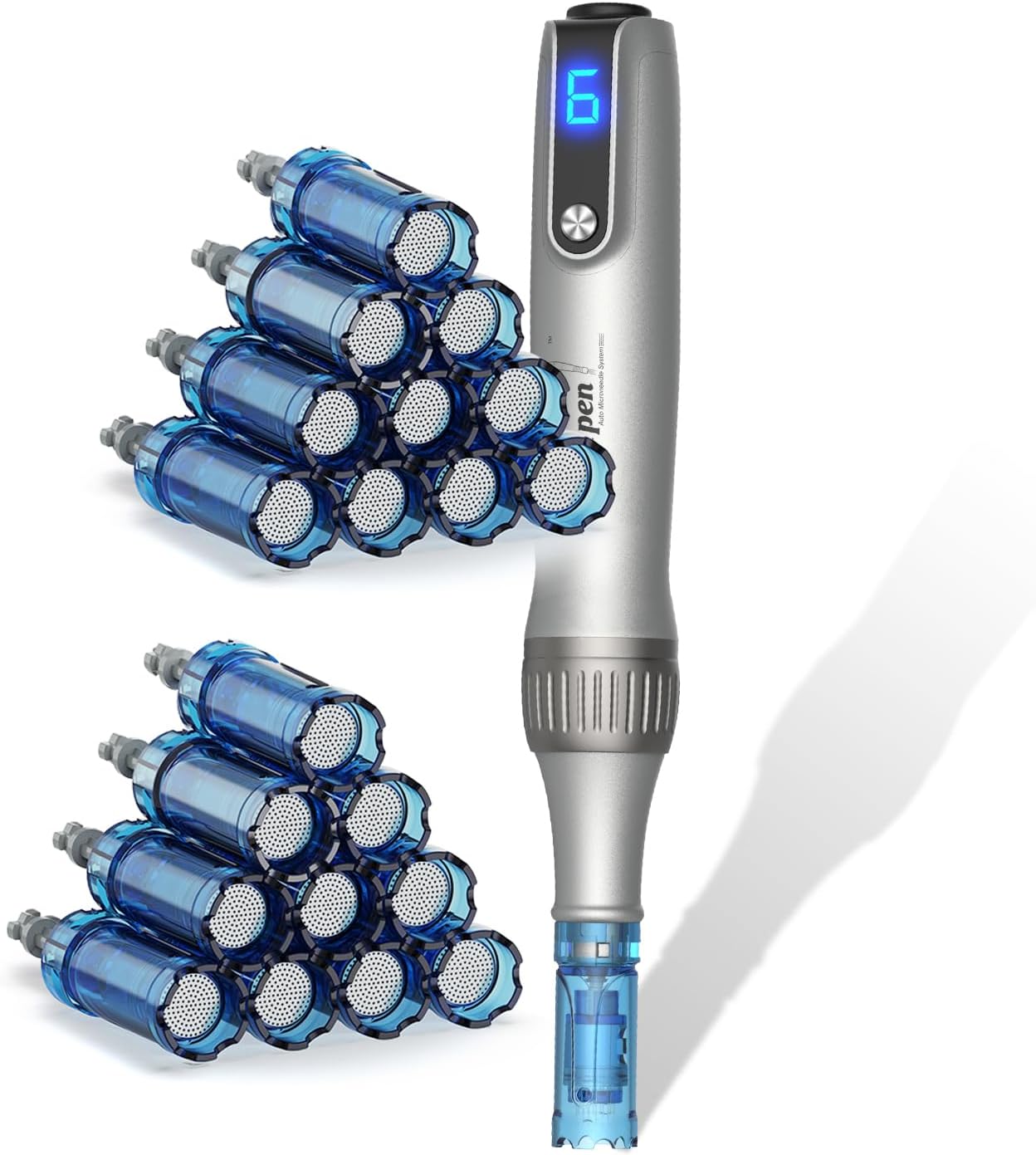 Amazon.com: Microneedle Roller Pen for Home Use - Mcroneeding Derma ...