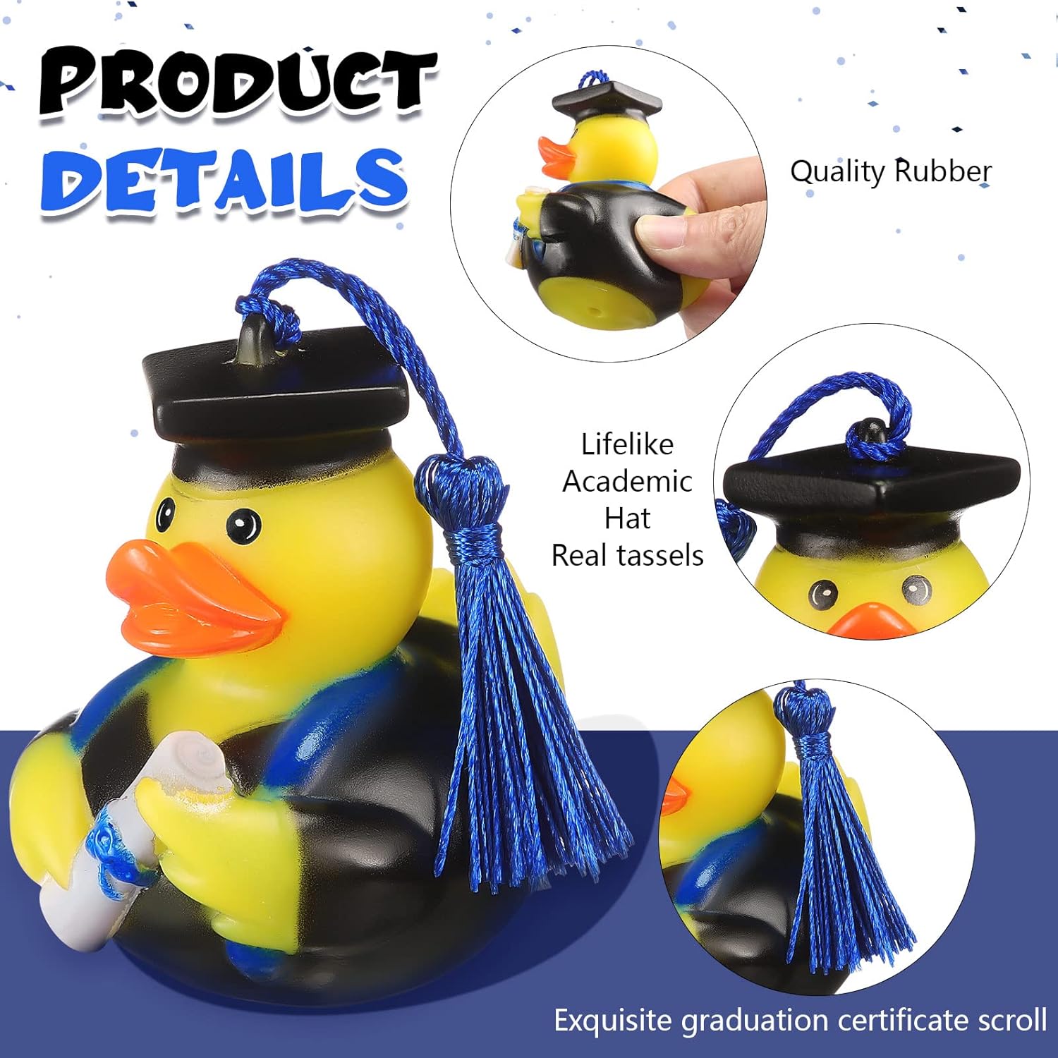 Lewtemi 12 Pcs Graduation Diploma Rubber Ducks 2024 Philippines | Ubuy