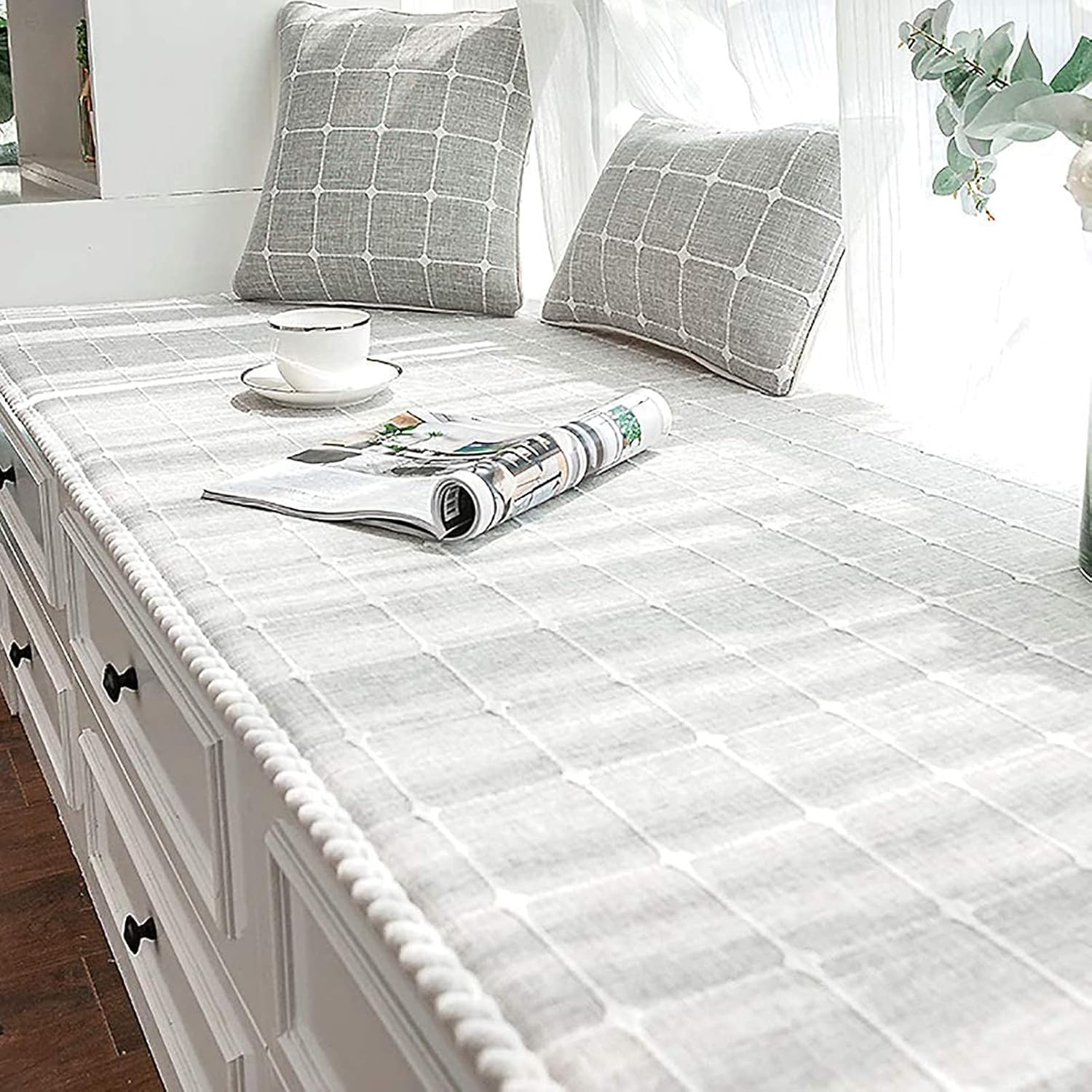 Amazon.com: GZYZPDF Bay Window Mat Non-Slip,Bay Window Trapezoid Mat ...