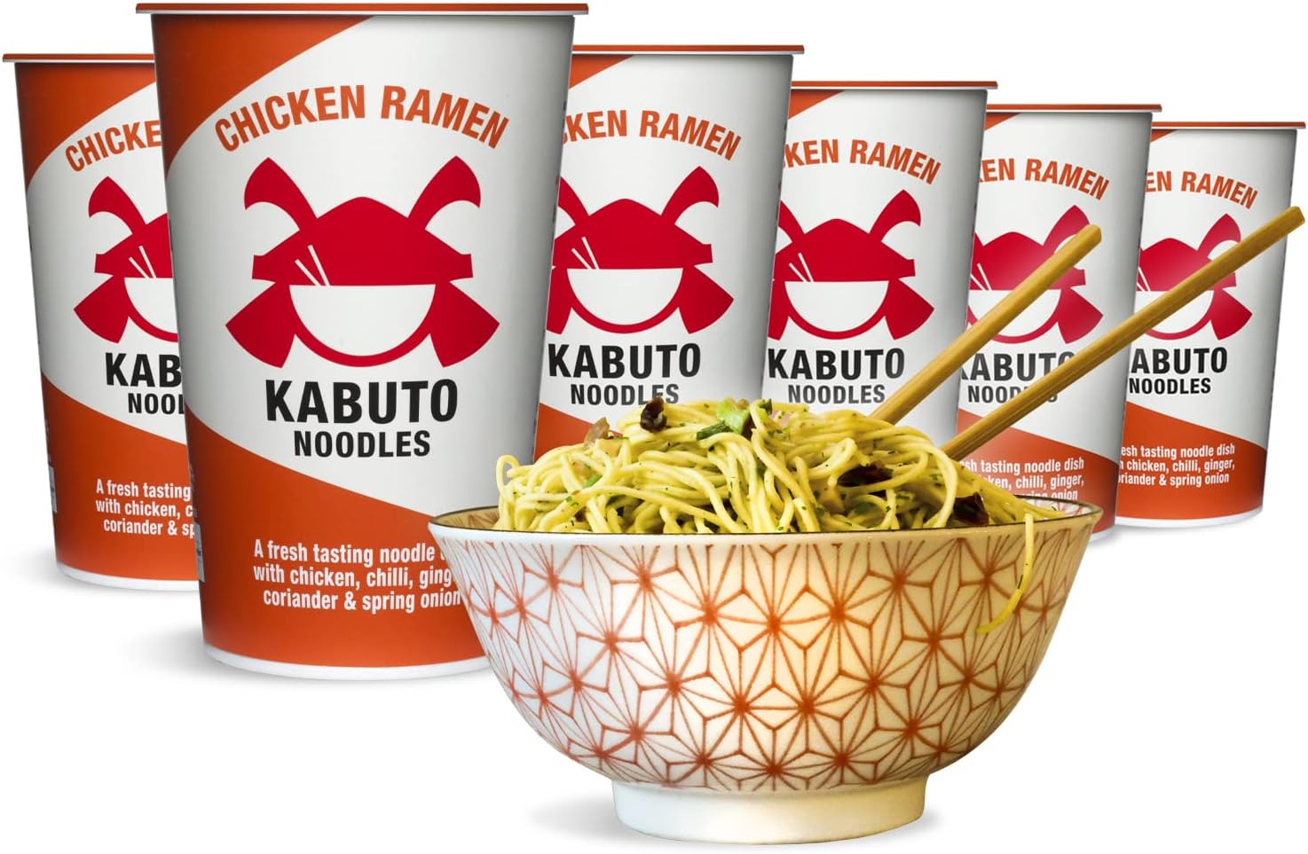 Kabuto Noodles Chicken Ramen Noodles 85 g (Pack of 6) : Amazon.co.uk ...