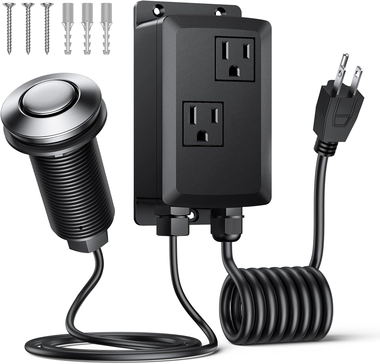 ELECTOP Upgraded Garbage Disposal Air Switch Kit, Sink Top Waste ...