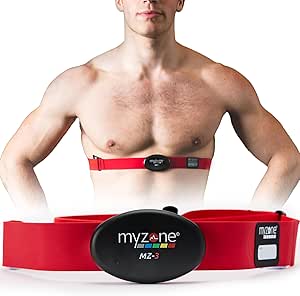 Myzone MZ-3 Physical Activity Chest Strap Heart Rate Monitor : Amazon ...