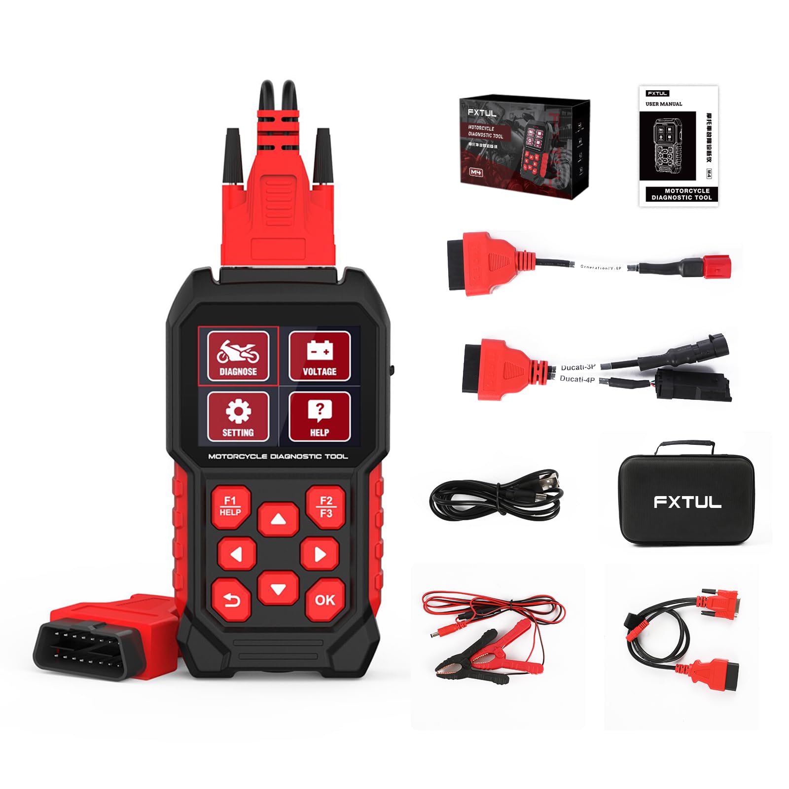 Snapklik.com : Motorcycle Diagnostic Tool,M4 Motorcycle Diagnostic ...