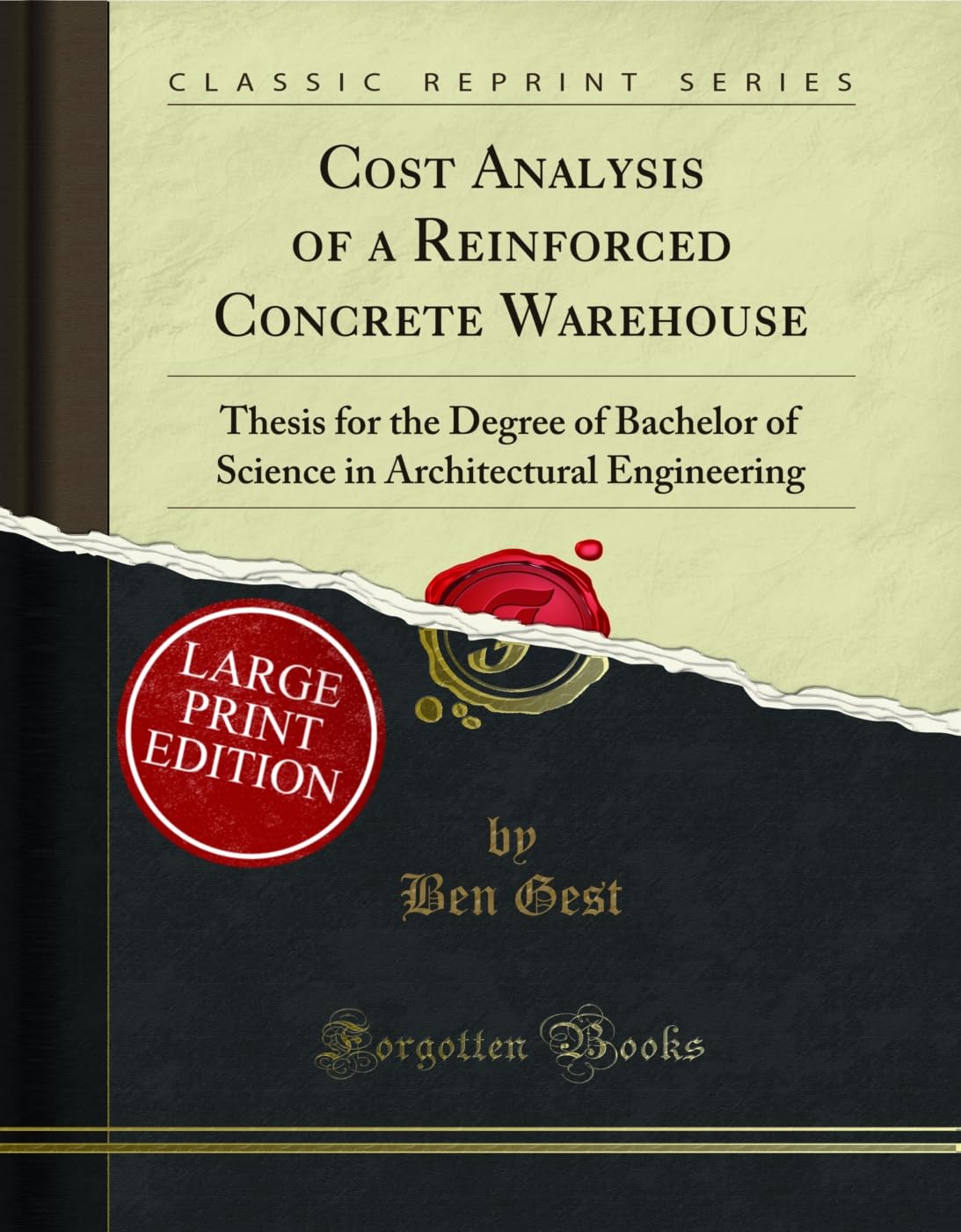 Cost Analysis of a Reinforced Concrete Warehouse: Thesis for the Degree ...