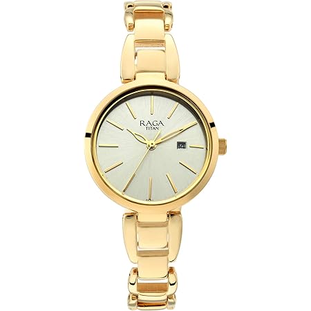 Buy Titan Raga Viva Analog White Dial Women's Watch-NL2608SM01 ...