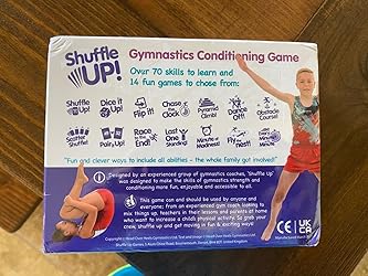 Amazon.com: Shuffle Up Gymnastics Games Skills Pack - Family Games with ...