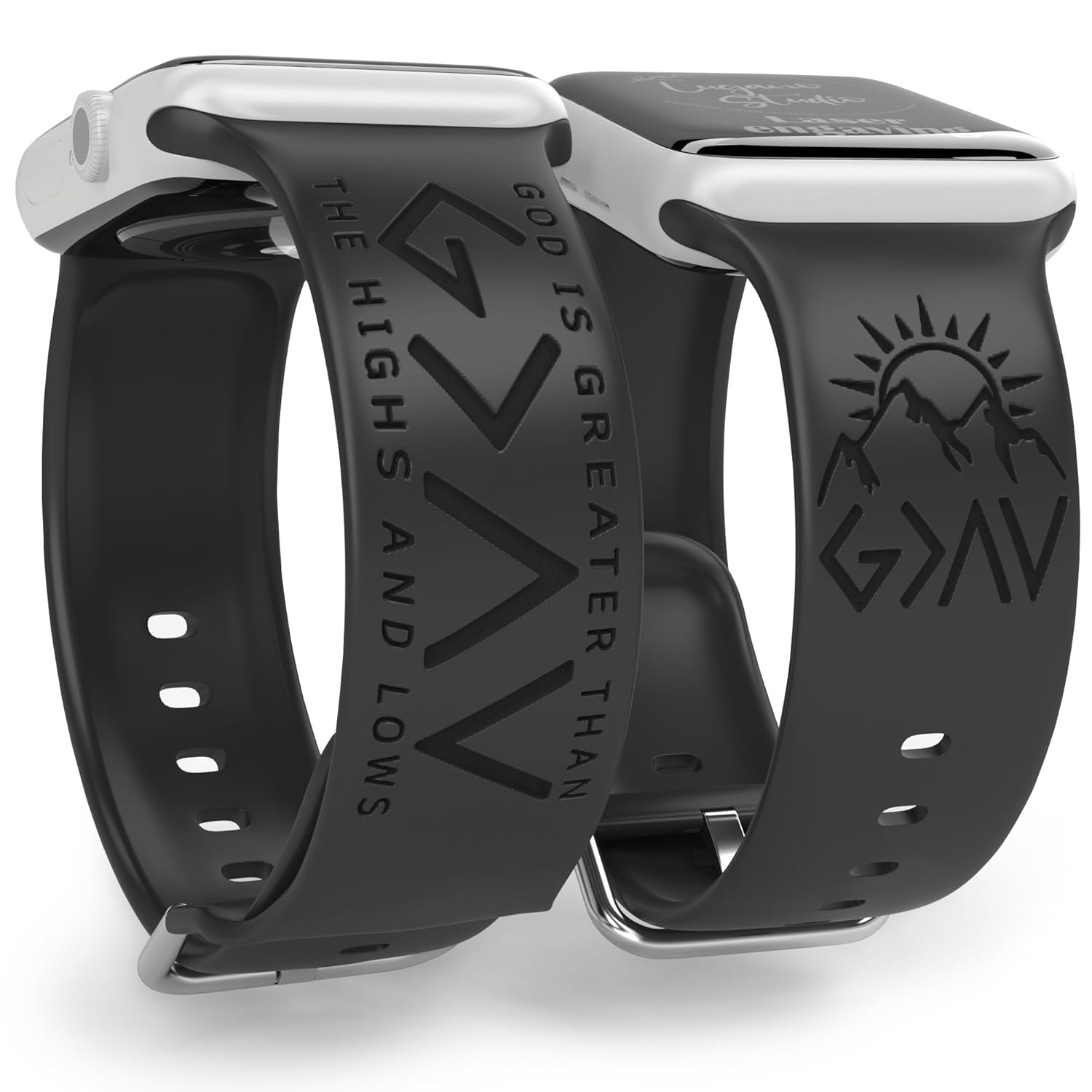 Amazon.com: God is Greater Than the Highs and Lows Watch Band ...