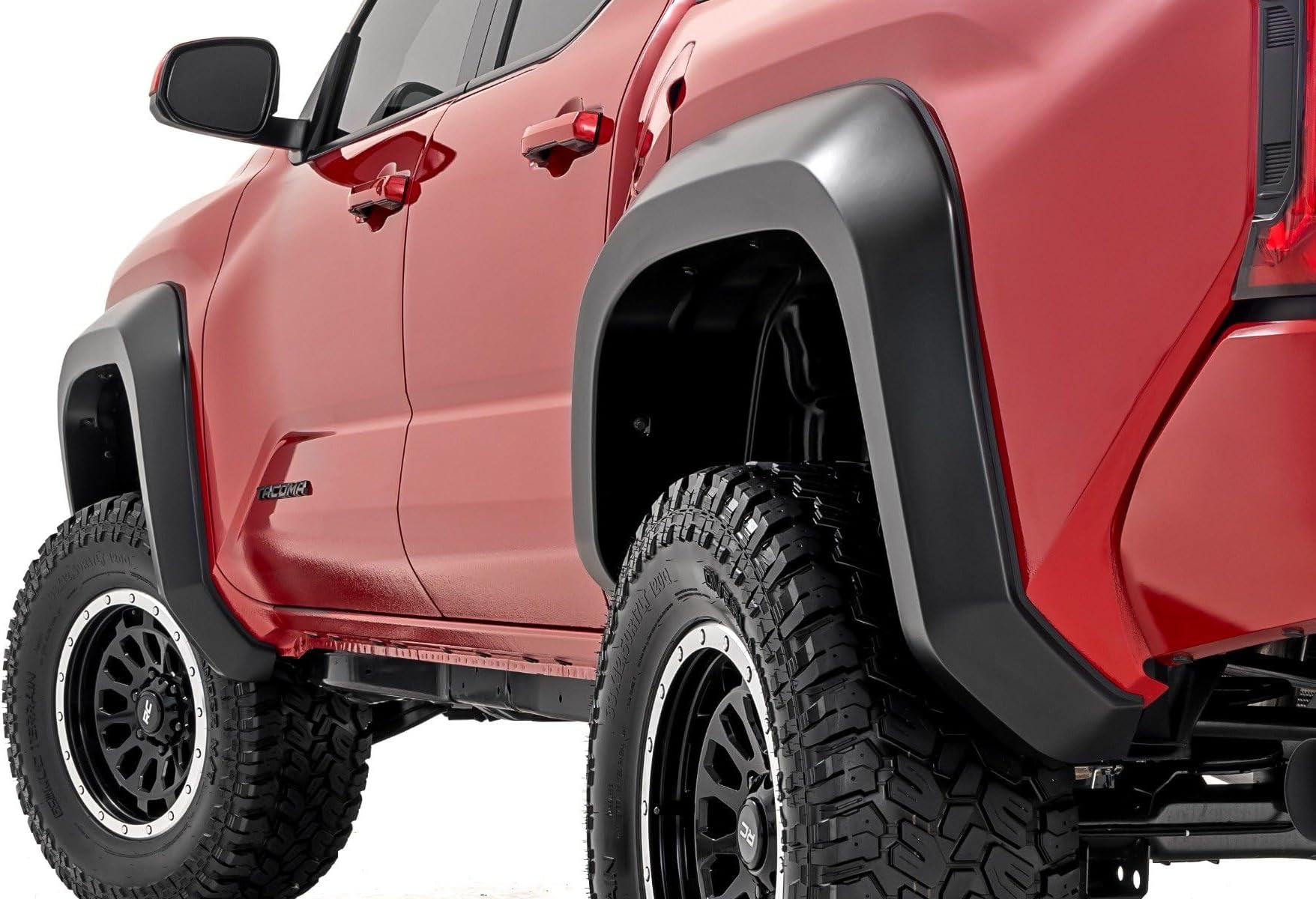 Amazon.com: Rough Country Sport Style Fender Flares for Toyota Tacoma ...