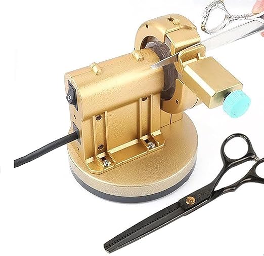 Amazon.com: Hairdresser Self-sharpening Scissors Machine, Flat Shear ...