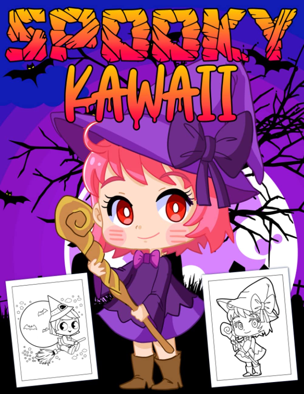 Spooky Kawaii Cute And Creepy Halloween Chibi Girls Manga Characters ...