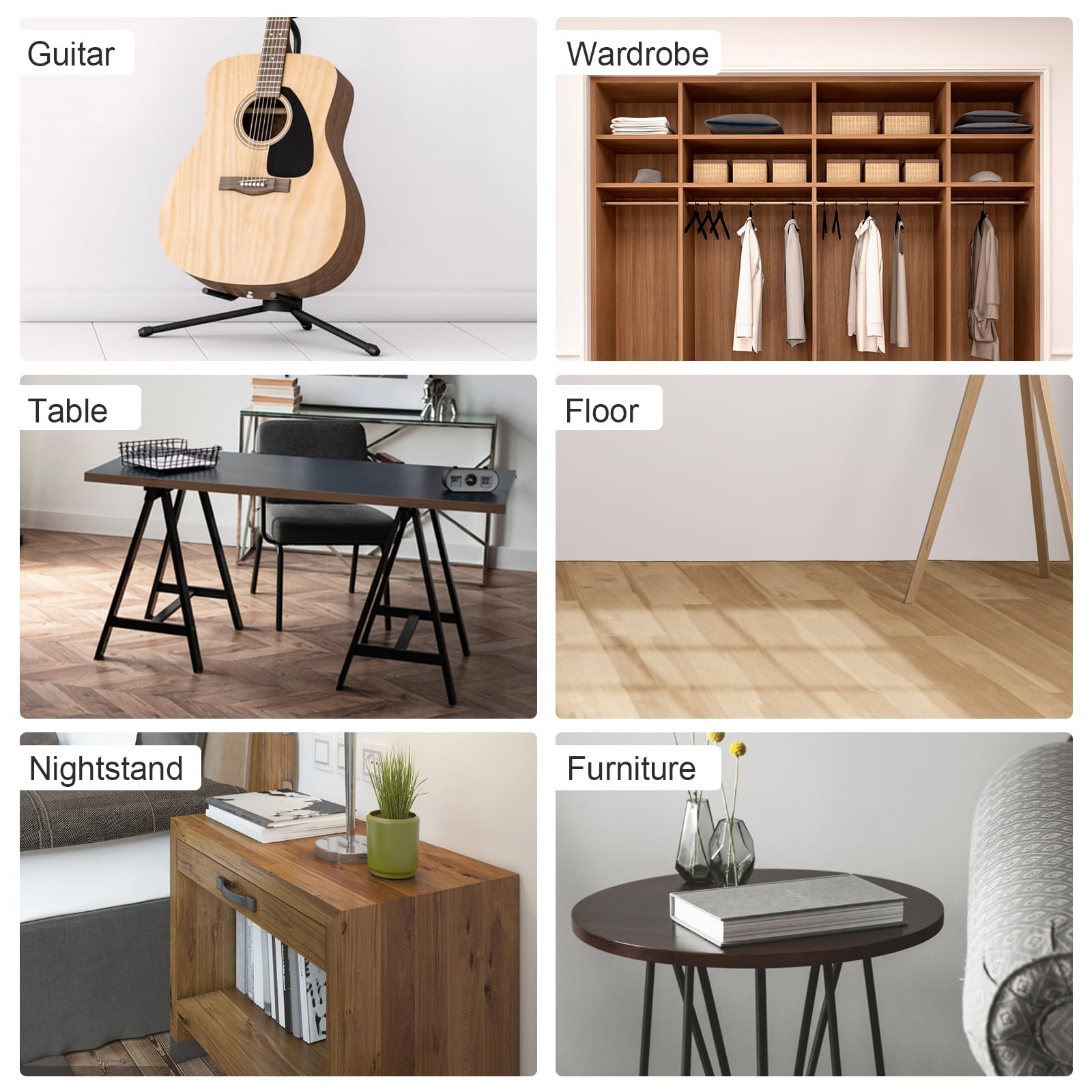 Snapklik.com : SEISSO Wood Putty, Black Wood Filler Paintable, Wood ...