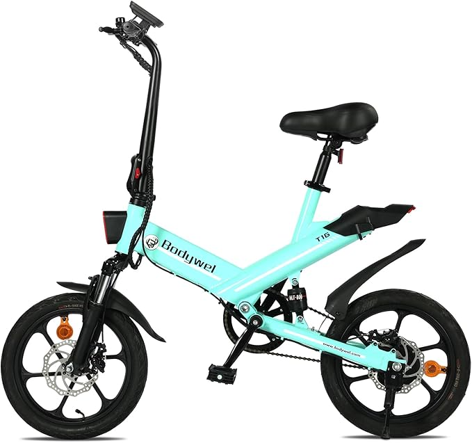 Bodywel T16 Bicicletta Elettrica Pieghevole E-bike Portatile da 16 ...