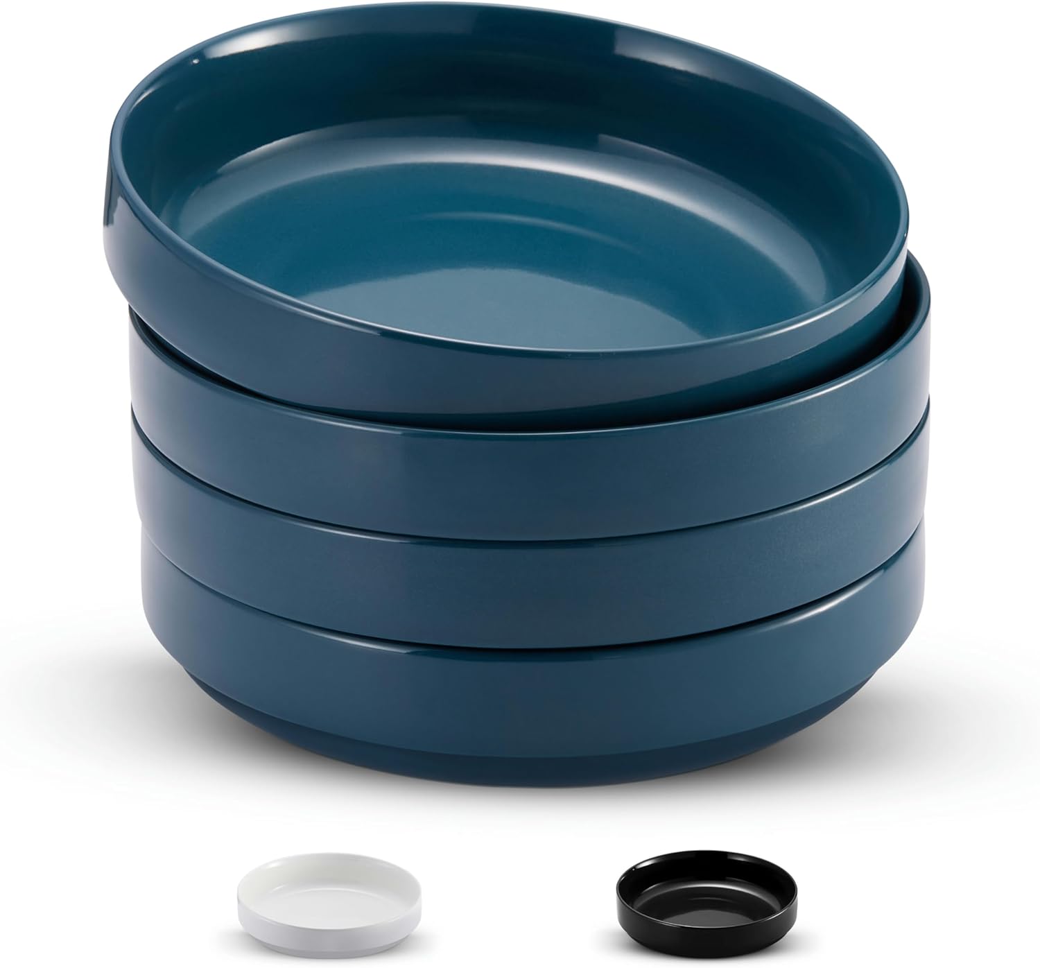 Amazon.com | KooK Pasta Bowl, Bowl Plate, Low Bowl, Plate Bowls ...